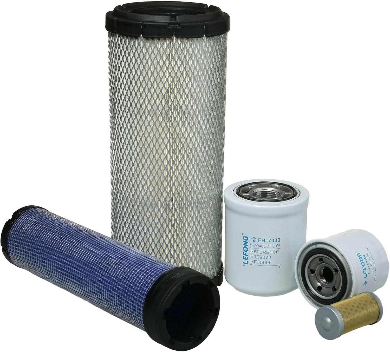 Amazon.com: TONNISI ST-1013 Filter Kit Compatible with TYM T474 HST Tractor Replaces Air Outer ...