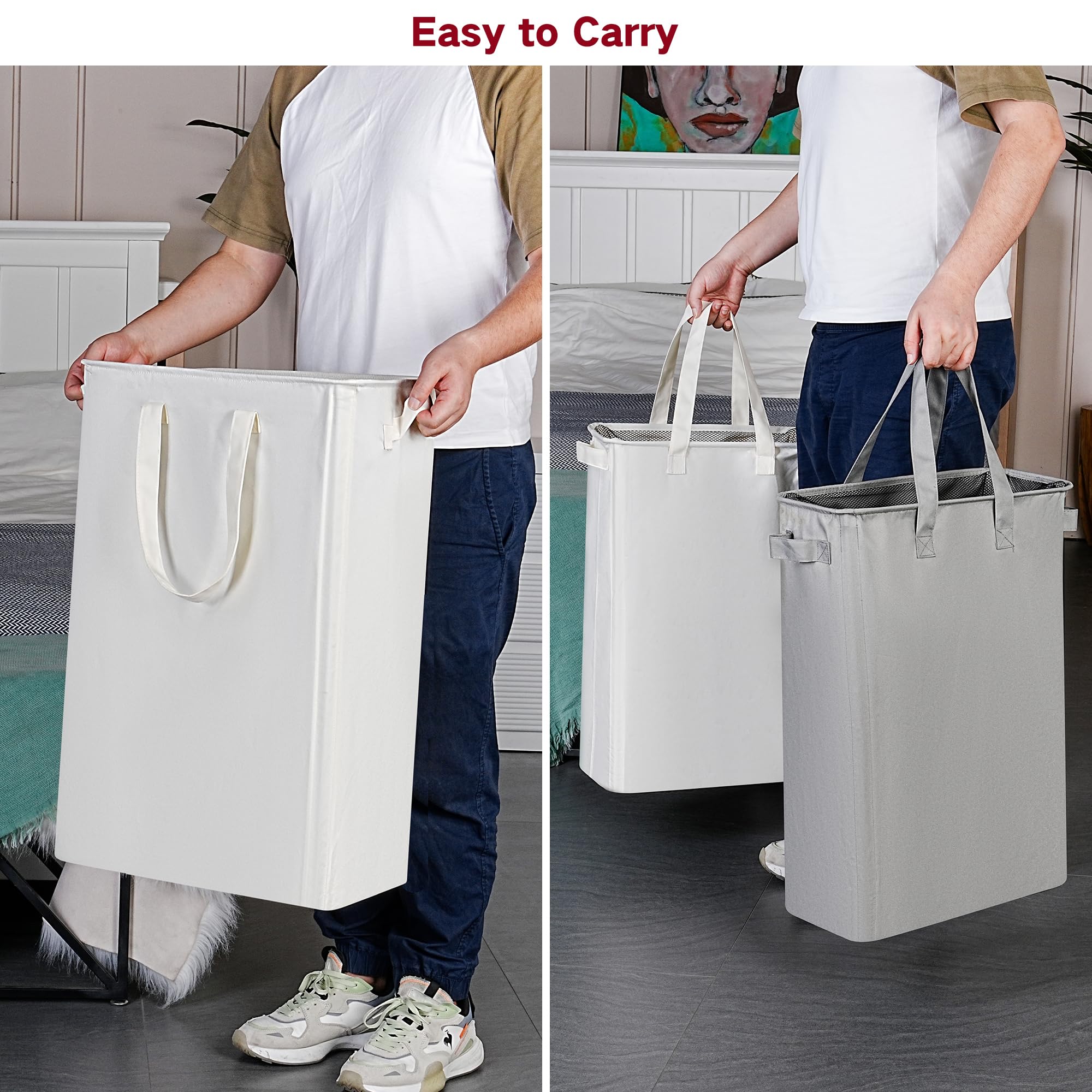 Snapklik.com : Efluky Slim Laundry Basket, Narrow Laundry Hamper
