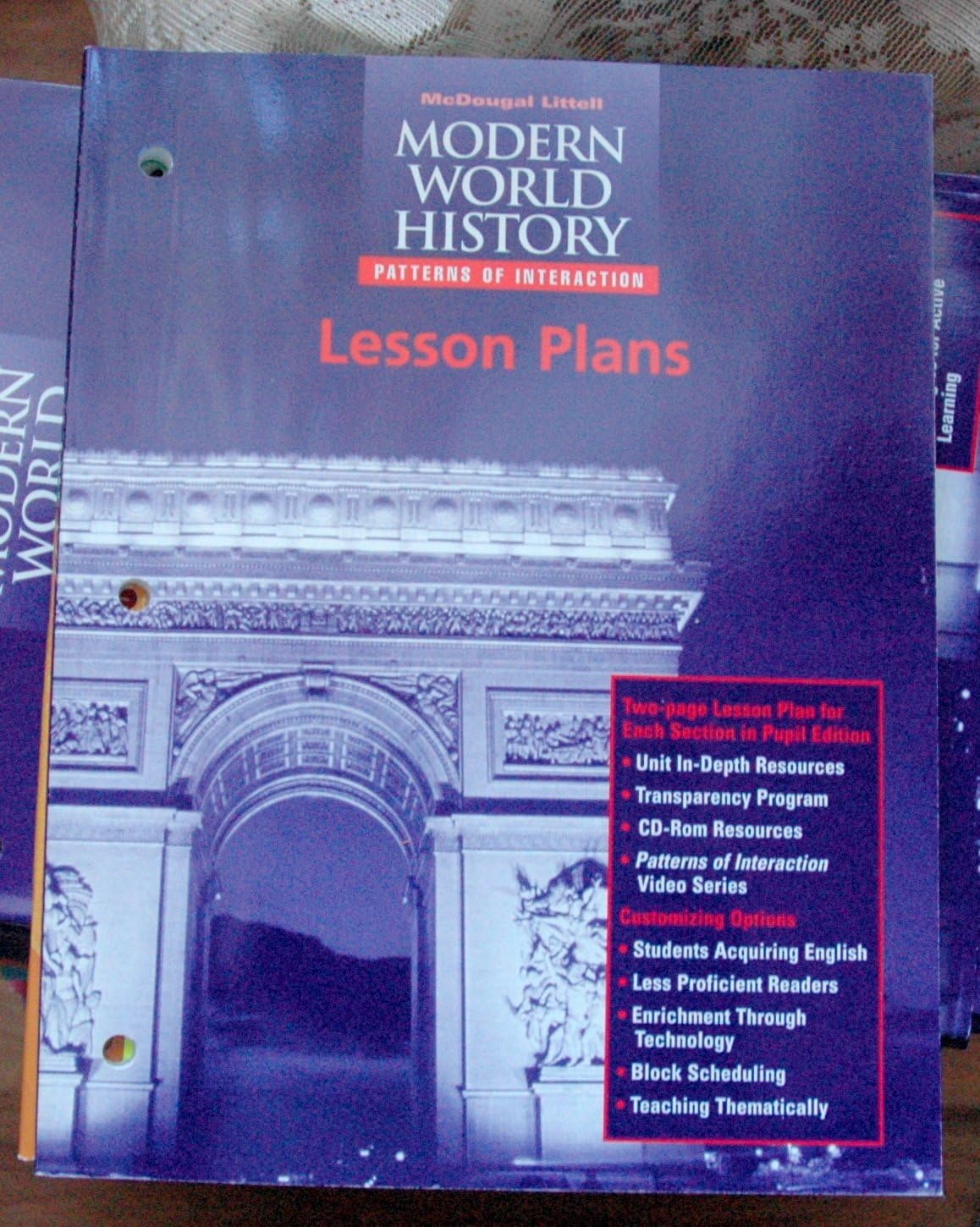 Amazon.com: Modern World History Patterns of Interaction Lesson Plans ...