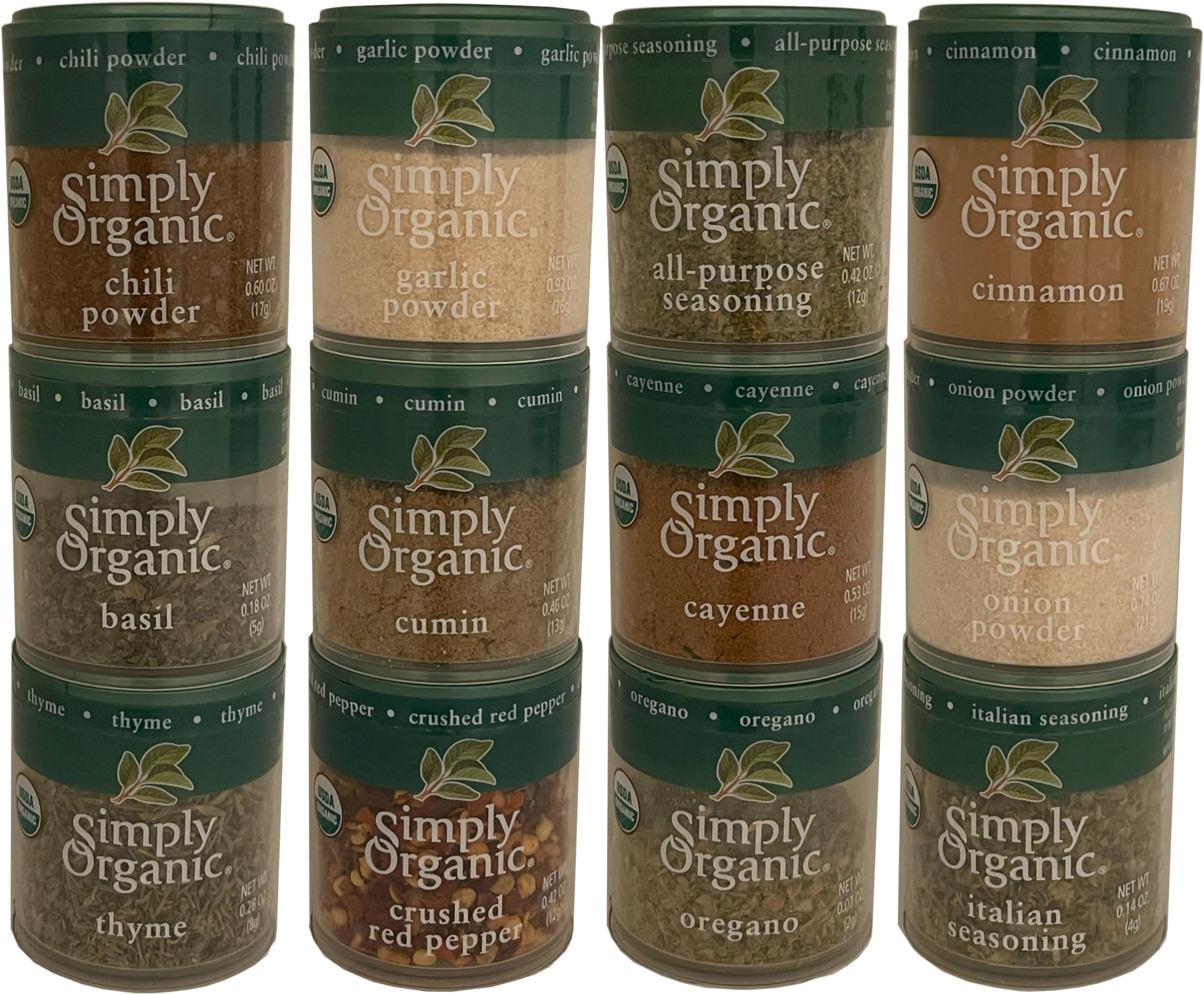 Amazon.com : Just Spices Starter Set, 18.0 OZ | Every meal covered ...