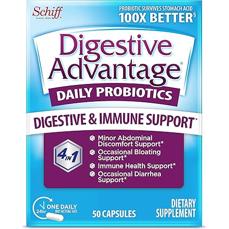 Amazon.com: Digestive Advantage Probiotics For Digestive Health, Daily ...
