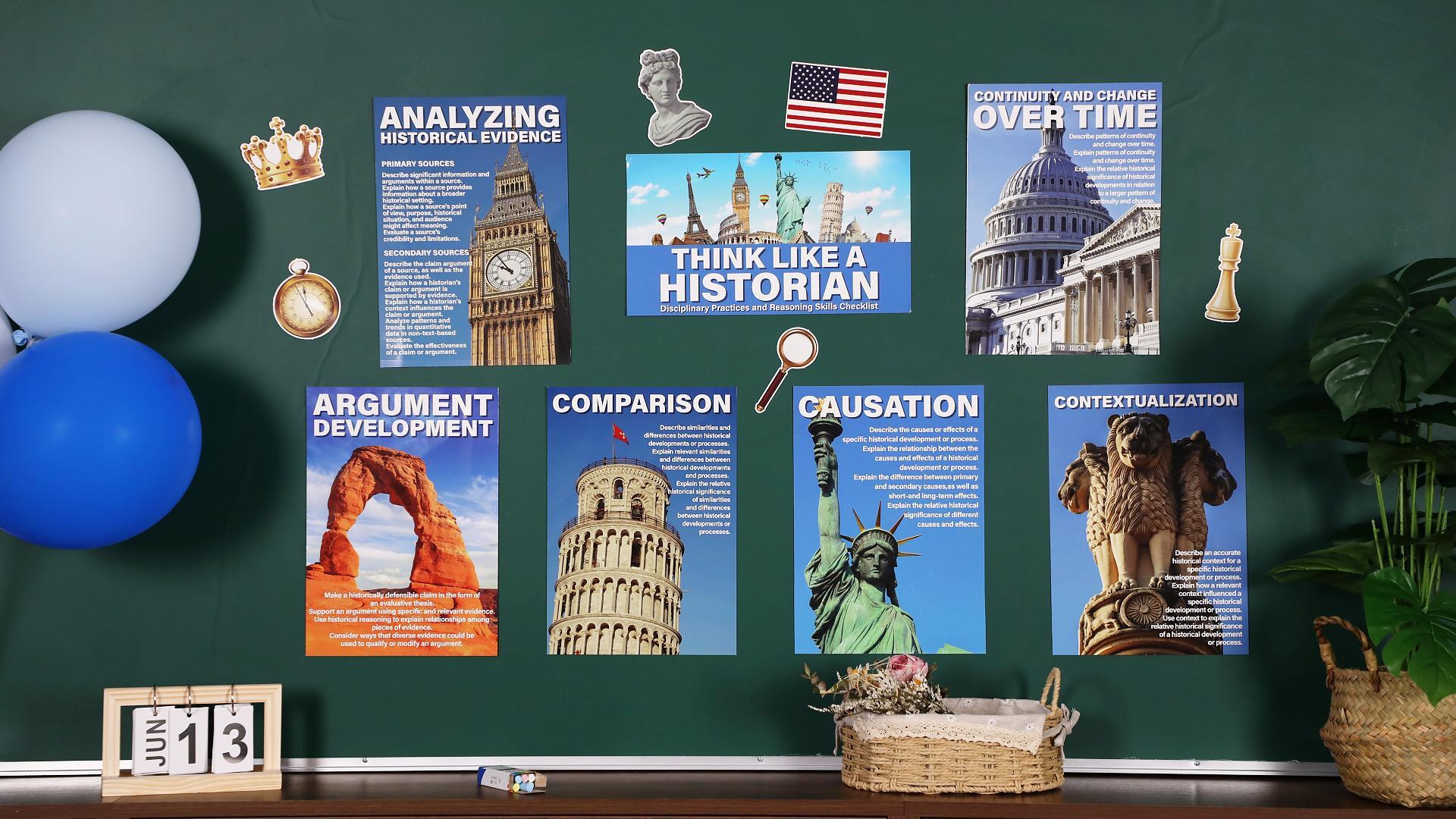 High School History Classroom Decorations