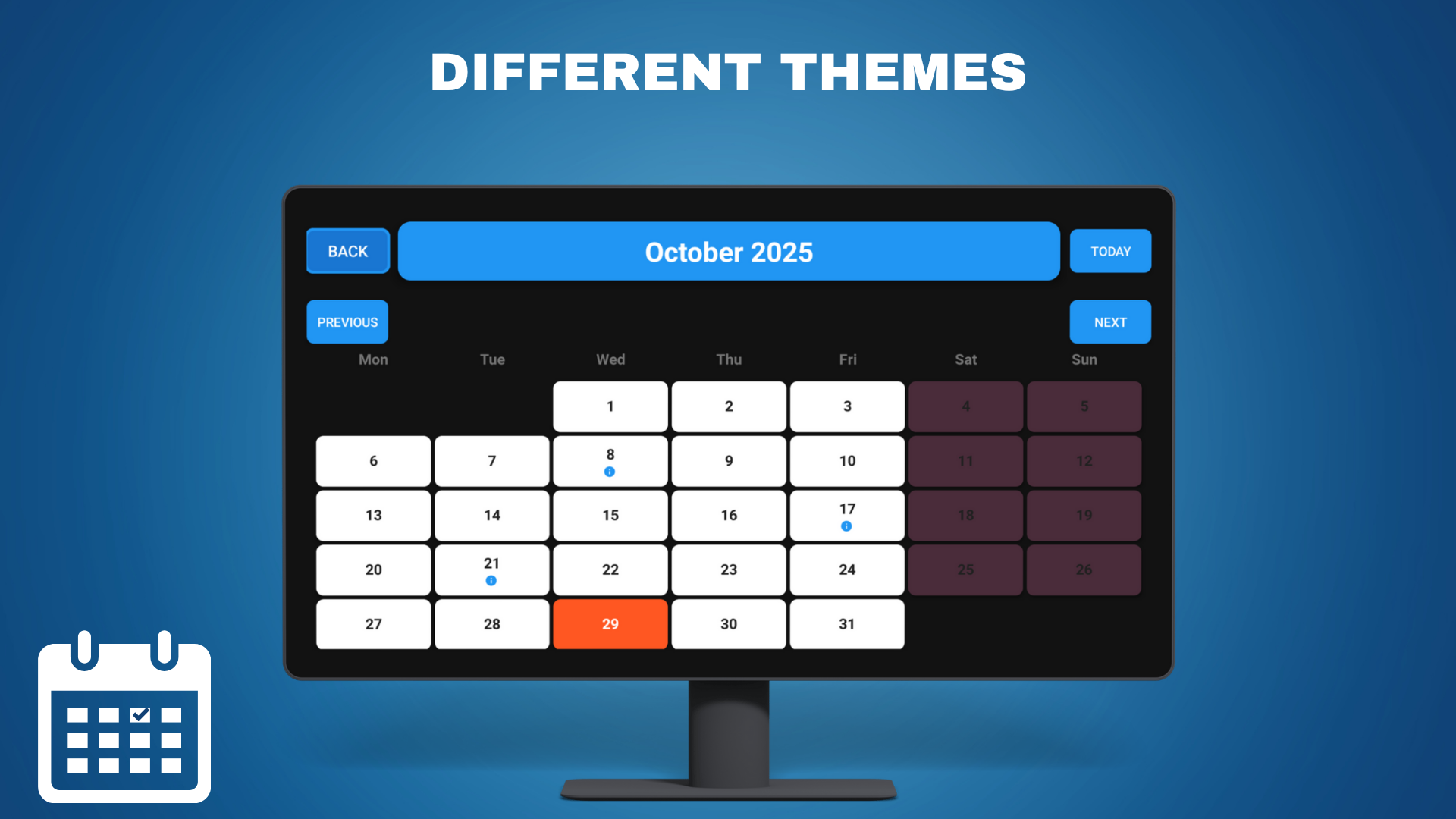 Calendar for Fire TV - App on Amazon Appstore