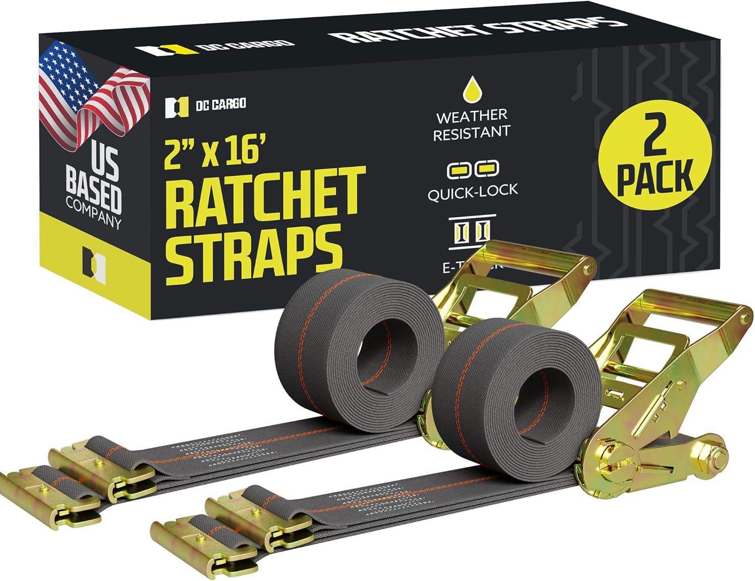 Durable 2x16 E-Track Ratchet Straps with Heavy Duty Philippines | Ubuy