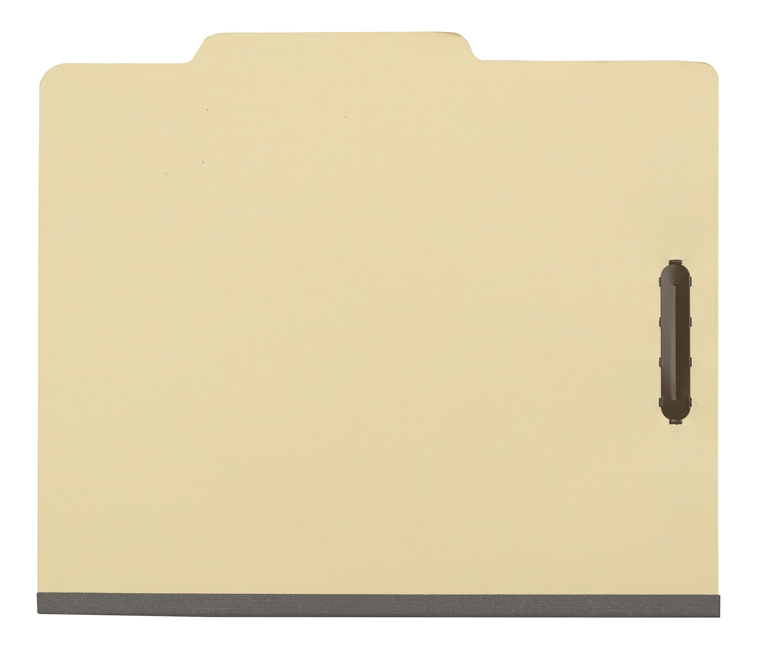 Snapklik.com : The File King Two Divider Manila Classification File Folder