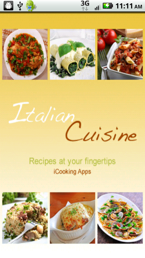iCooking Italian Cuisine - App on Amazon Appstore