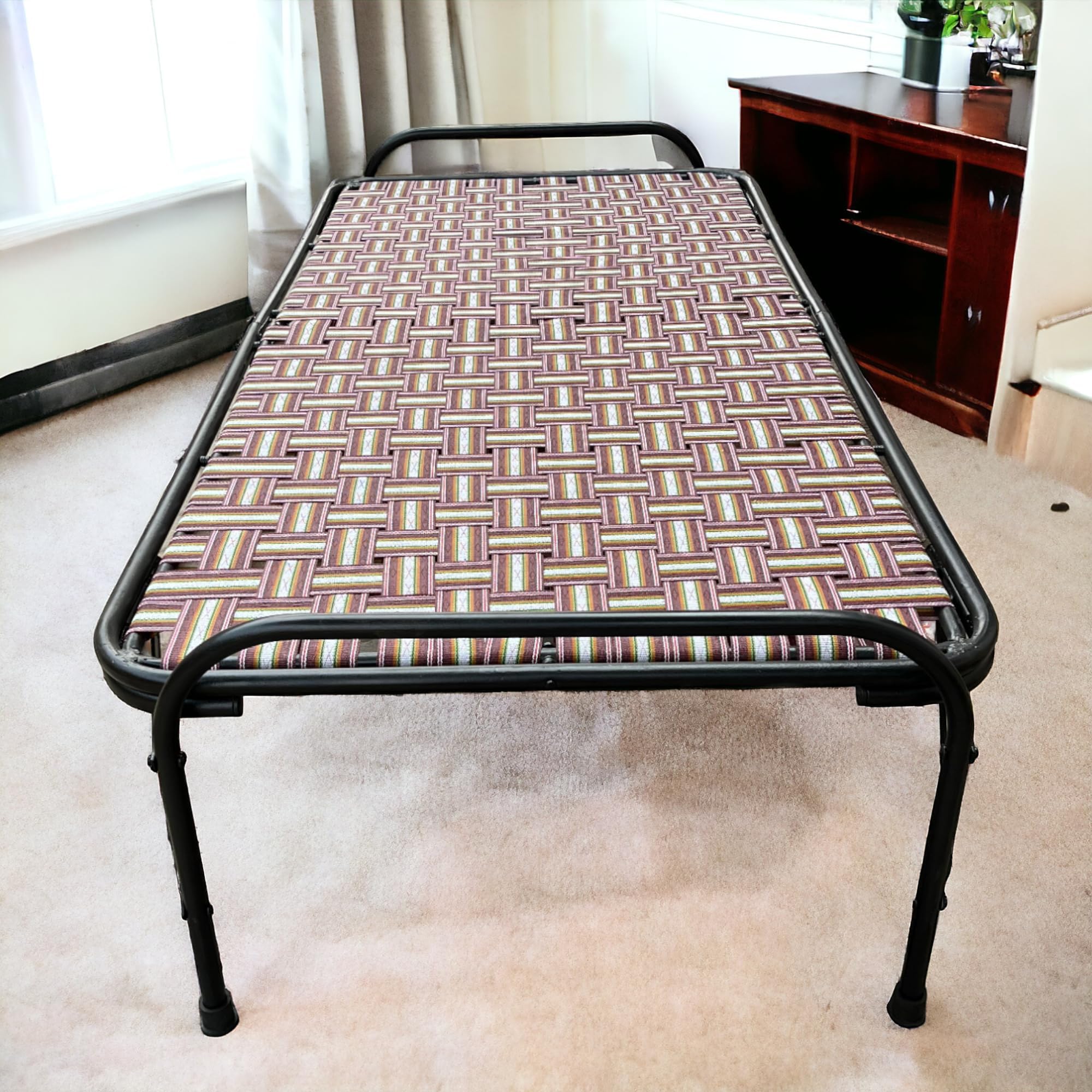 Ikea SANDVIKA Guest Bed 80x190 cm (32x75)(Bed base frame Material:Steel ...