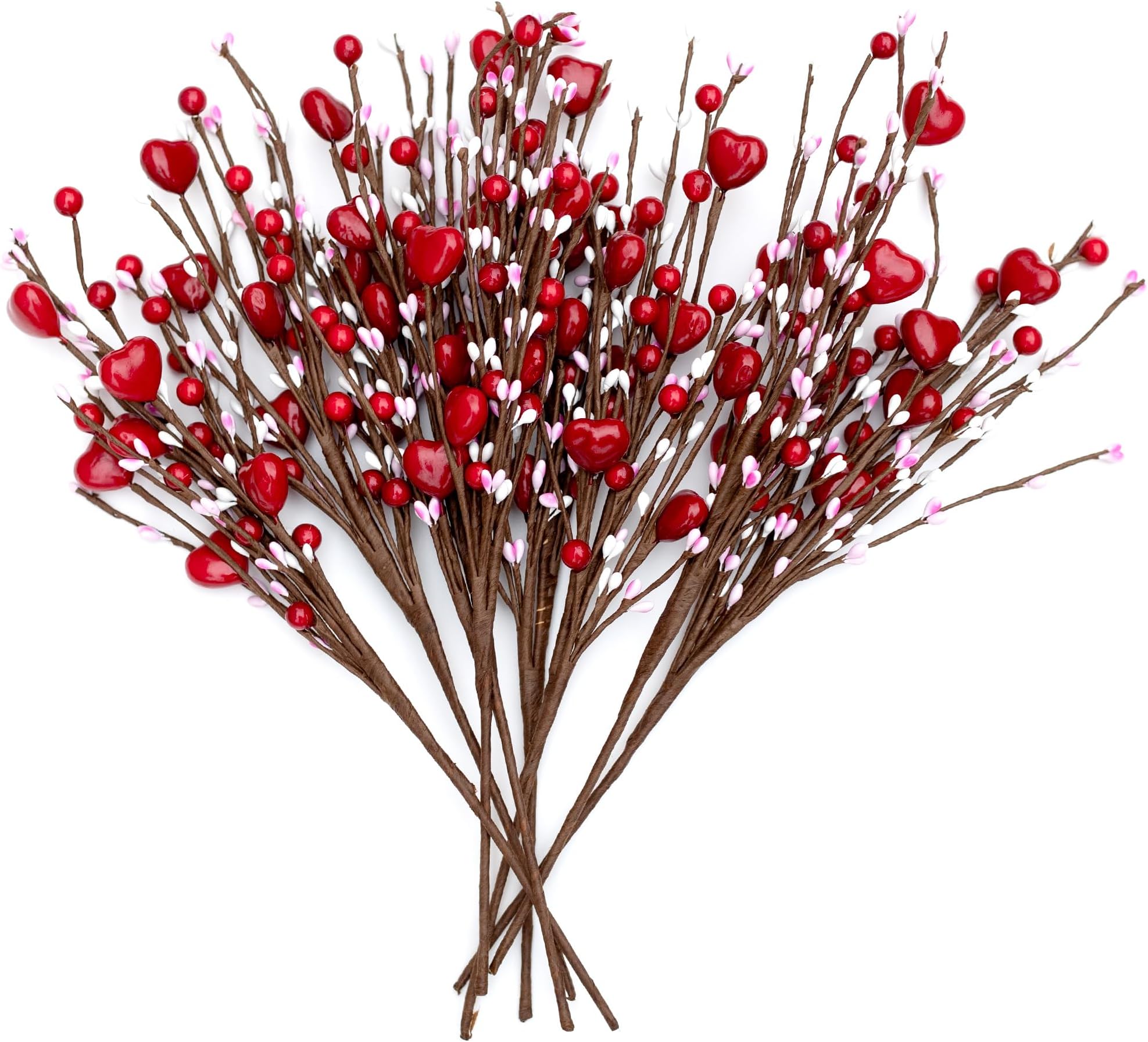 Amazon.com: Valentines Day Tree Topper Decorations,6 Pcs Valentine ...
