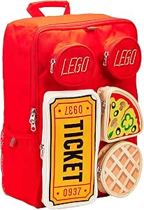 Amazon.com | LEGO® BRICK TILE BACKPACK - RED | Backpacks