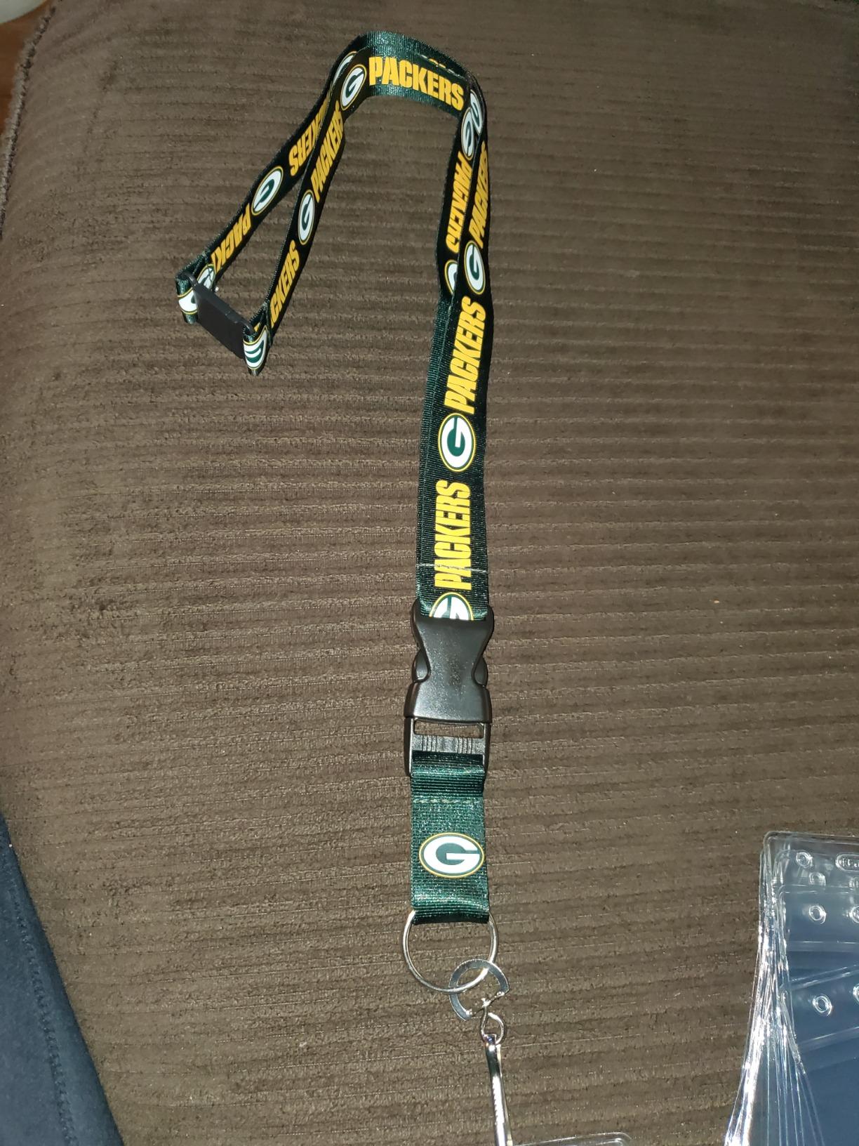 Amazon.com : NFL Green Bay Packers Lanyard, Green : Sports Related Key ...