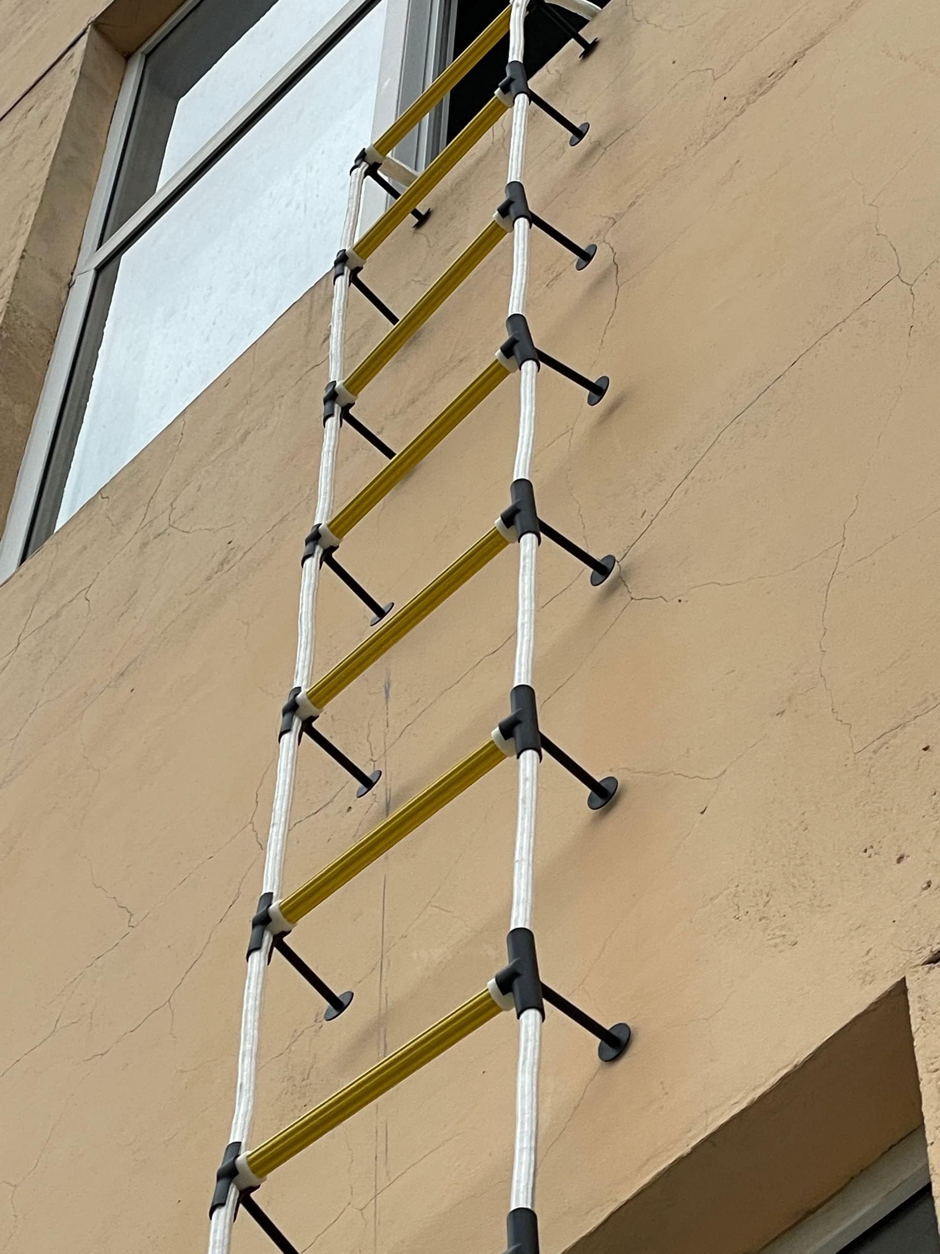 Werner ESC330 Fire Escape Ladder, Three Story - Emergency Ladders ...