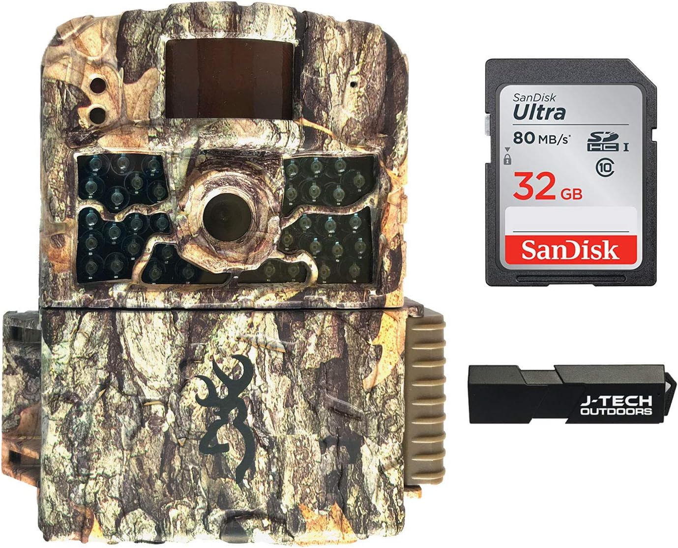 Amazon.com: Browning Trail Cameras Strike Force HD Max with Card Reader ...
