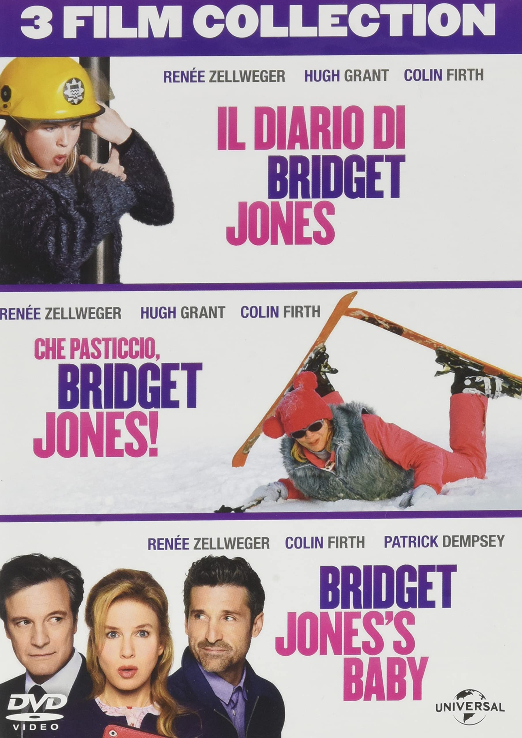 Bridget Jones: Collection 1,3 (Box 3 Dvd): Amazon.it: Reneè Zellweger ...