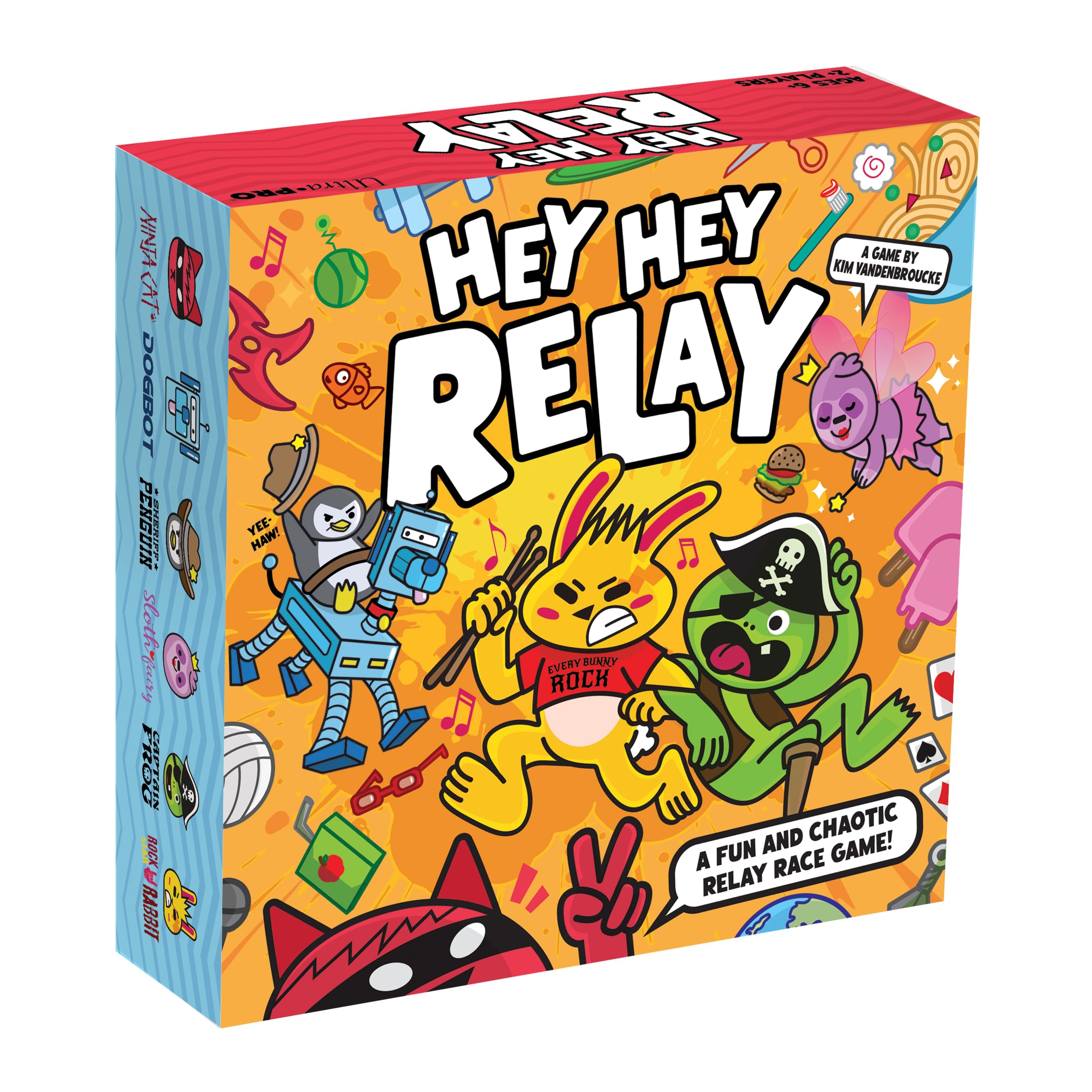 Amazon.com: Ultra PRO - Hey Hey Relay, Exciting Fun Family Fast-Paced ...