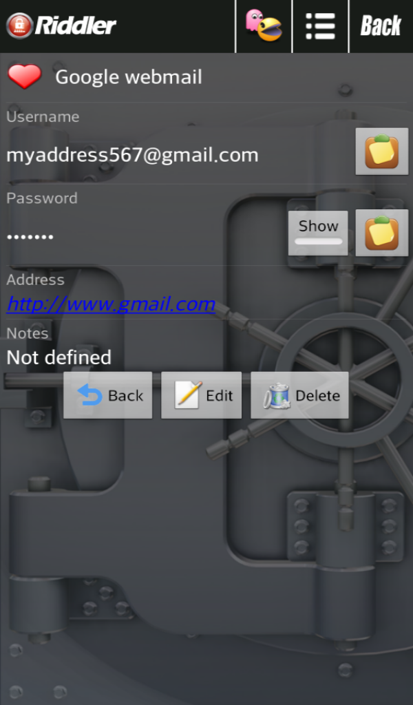 AES Password Manager - The Riddler - App on Amazon Appstore