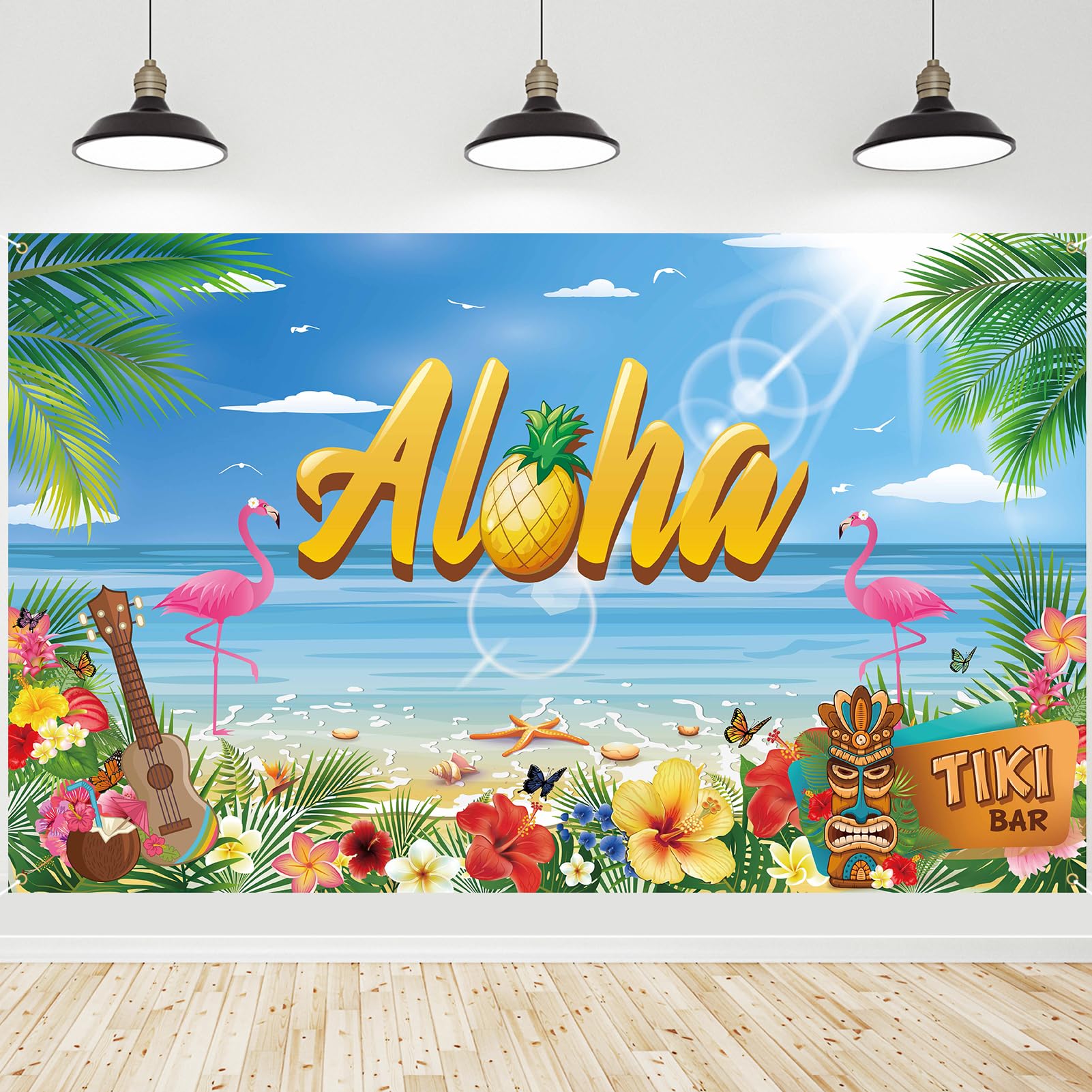 Luau Backdrop Decorations