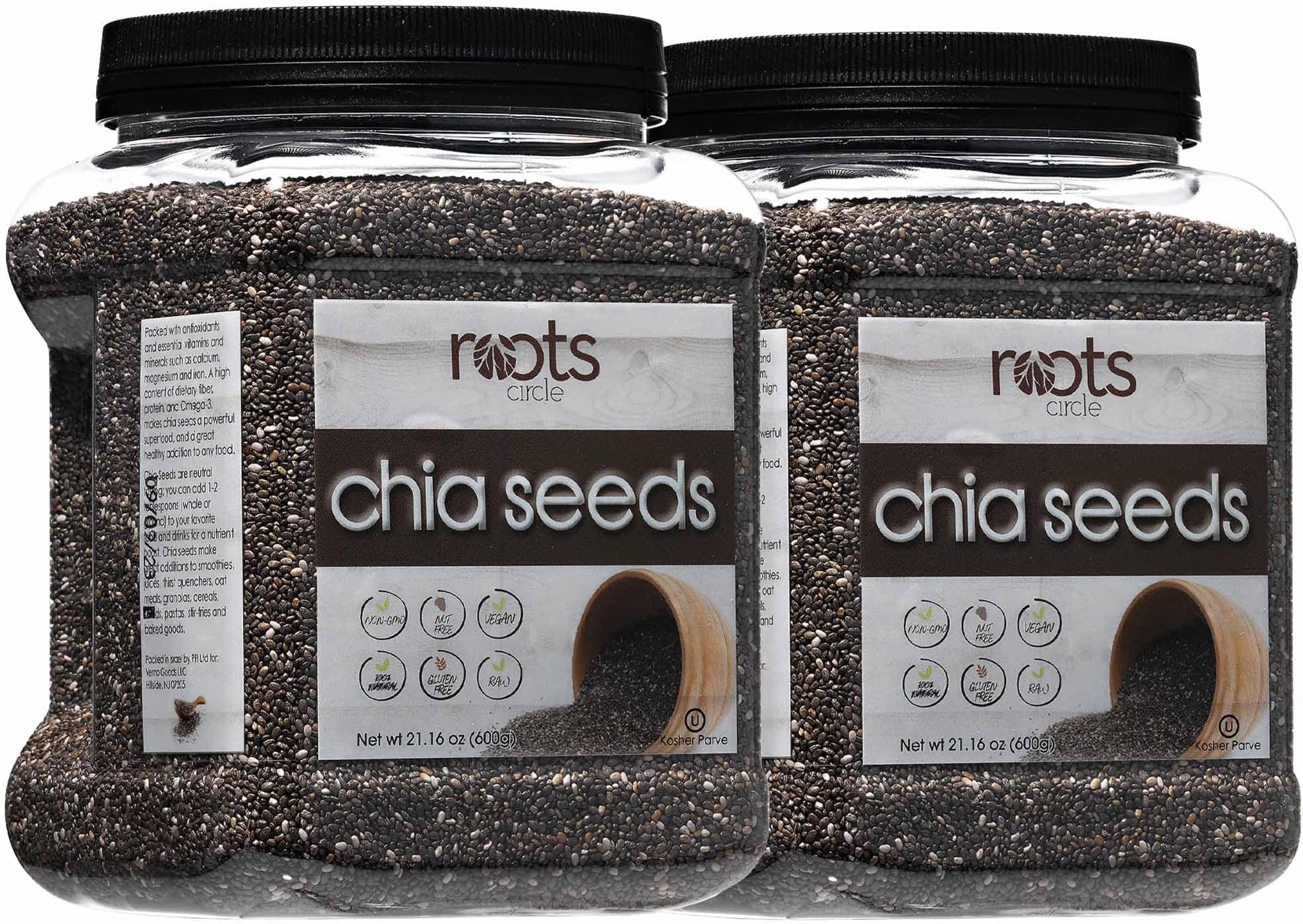Amazon.com: BetterBody Foods Organic Chia Seeds 2 lbs, 32 Oz, with ...