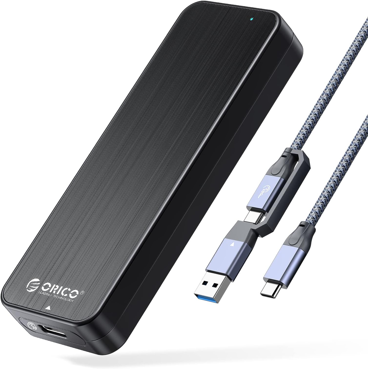 ORICO Case SSD M.2 NVMe 10Gbps USB 3.2 Gen2, Adattatore M2 NVMe USB ...