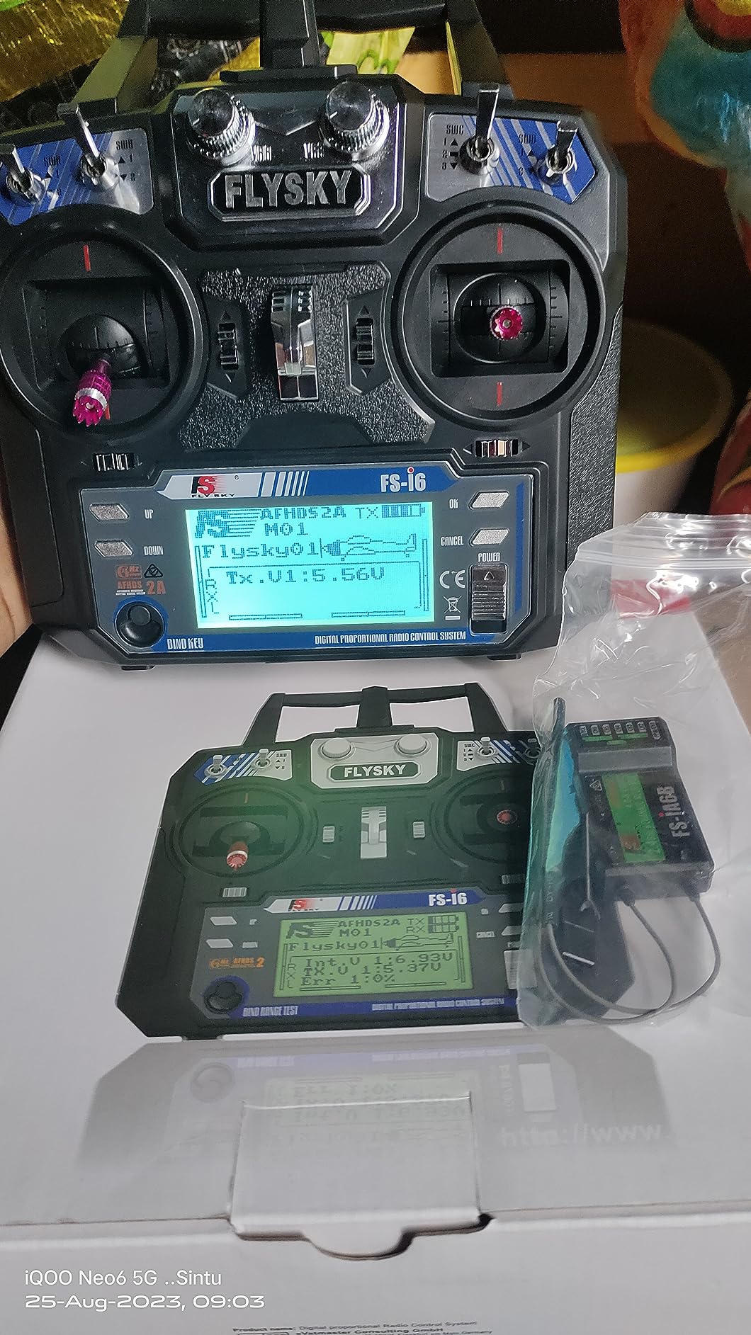 Buy Flysky fs-i6 2.4g 6ch RC Transmitter with Fs-Ia6 Receive for RC ...
