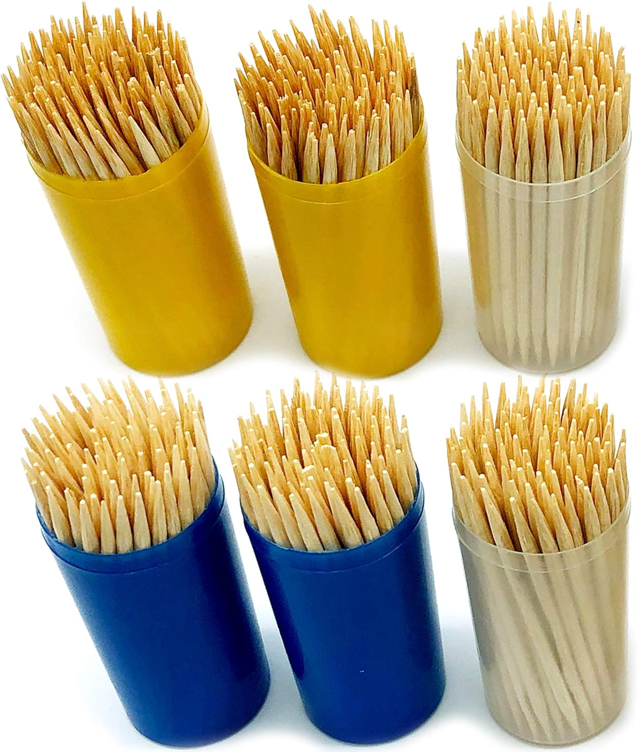 Amazon.com | 600pk Wooden Toothpicks by Keep It Handy | 6 x 100pk ...