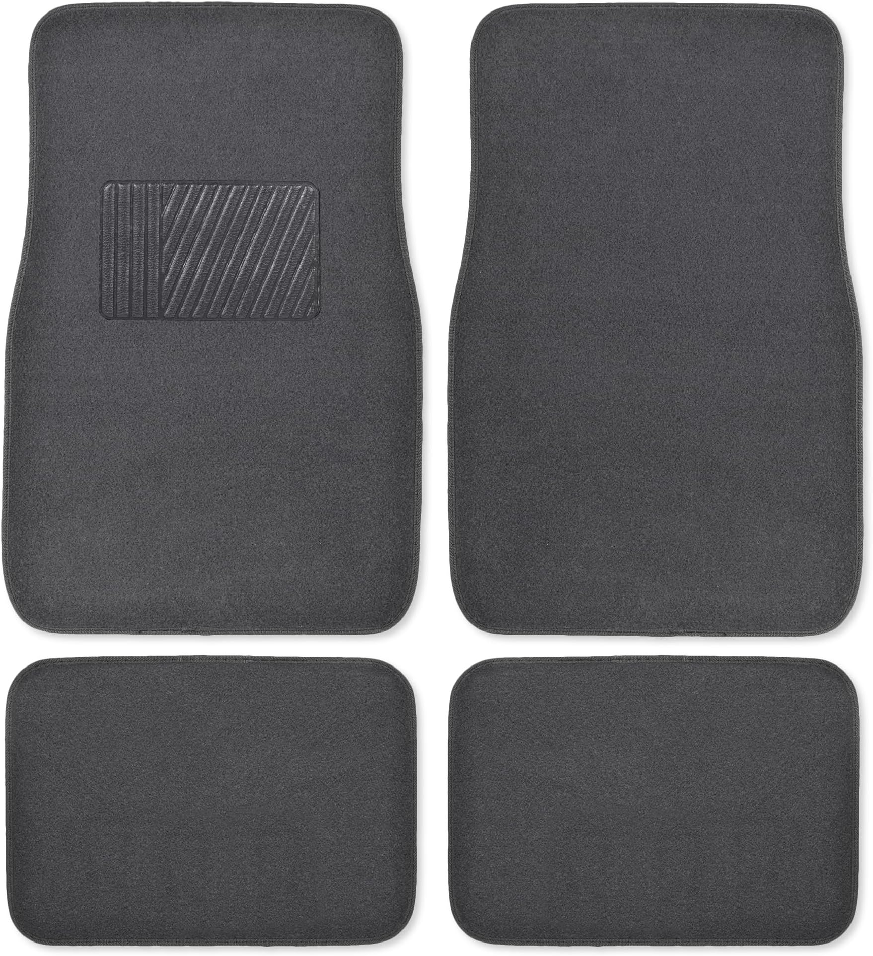 Amazon.com: BDK Classic Carpet Floor Mats for Car & Auto - Universal ...