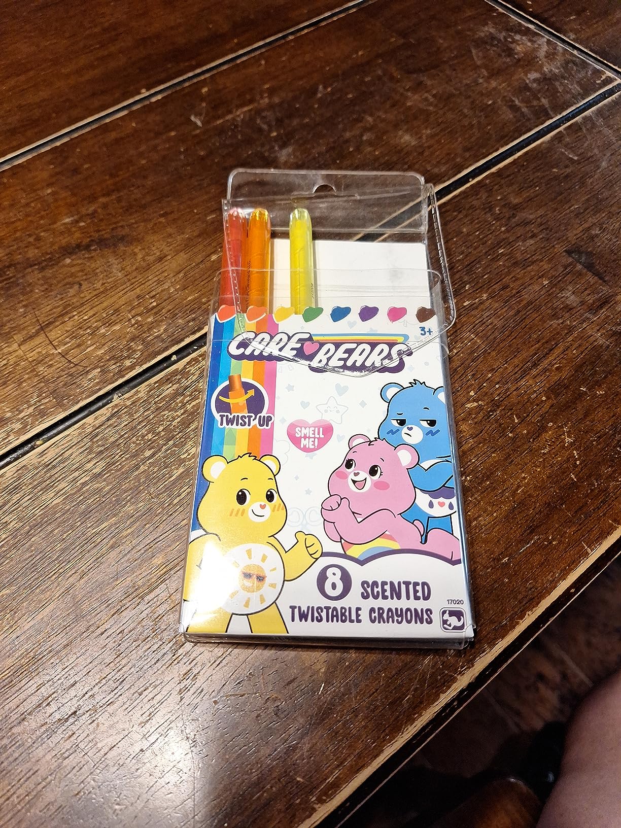 Amazon.com : Scenticorns Care Bears 8ct Twistable Crayon Set - Fruity ...