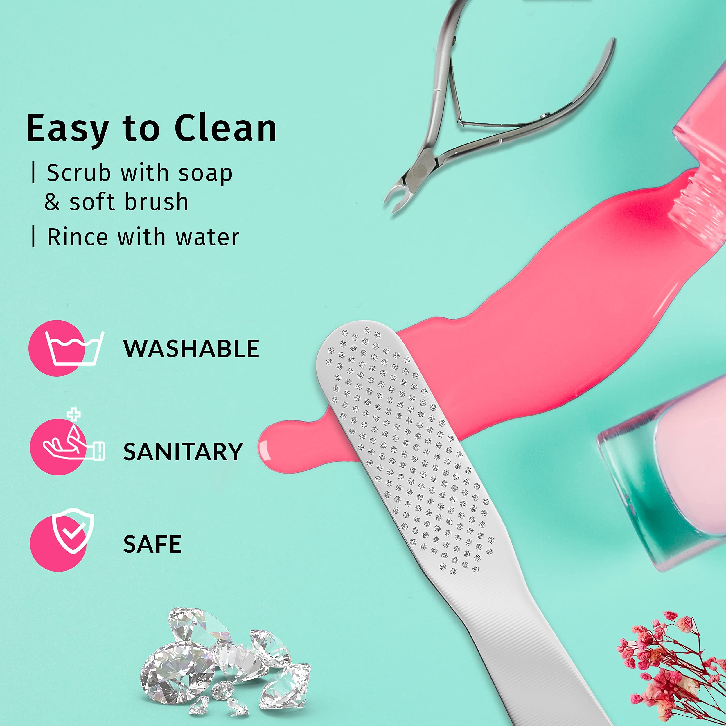 Buy Diamancel Luxury Diamond Foot Buffer - #20 Coarse Grit File – For ...