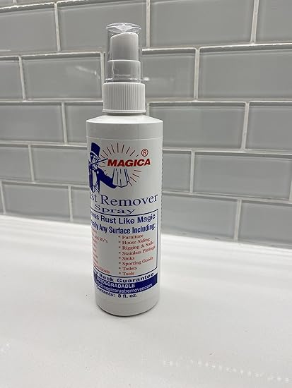 Amazon.com: Magica Rust Remover - 8 Oz Spray : Home & Kitchen