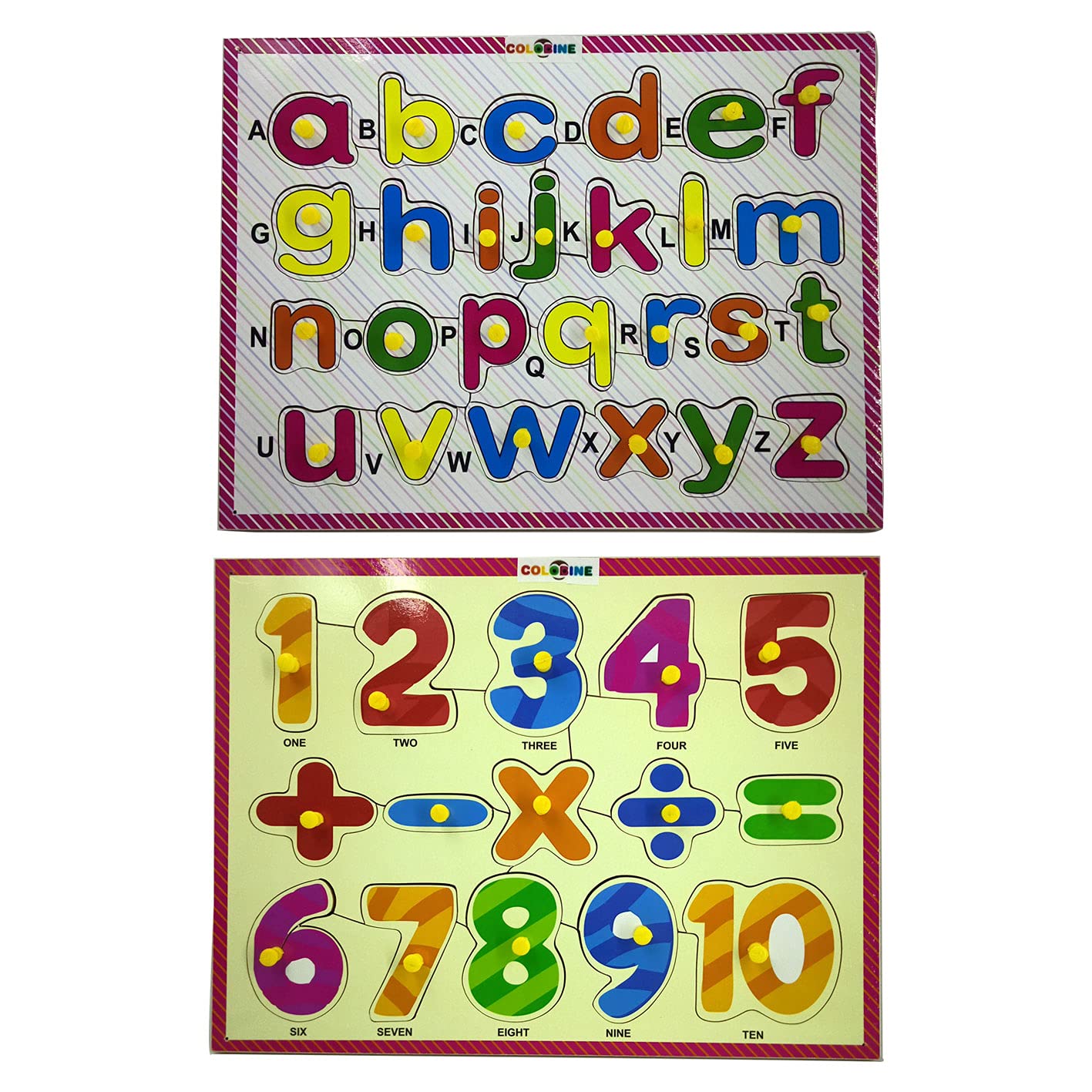 Buy COLOBINE Small Case Multi Colours English Alphabets A To Z And buy-colobine-small-case-multi-colours-english-alphabets-a-to-z-and