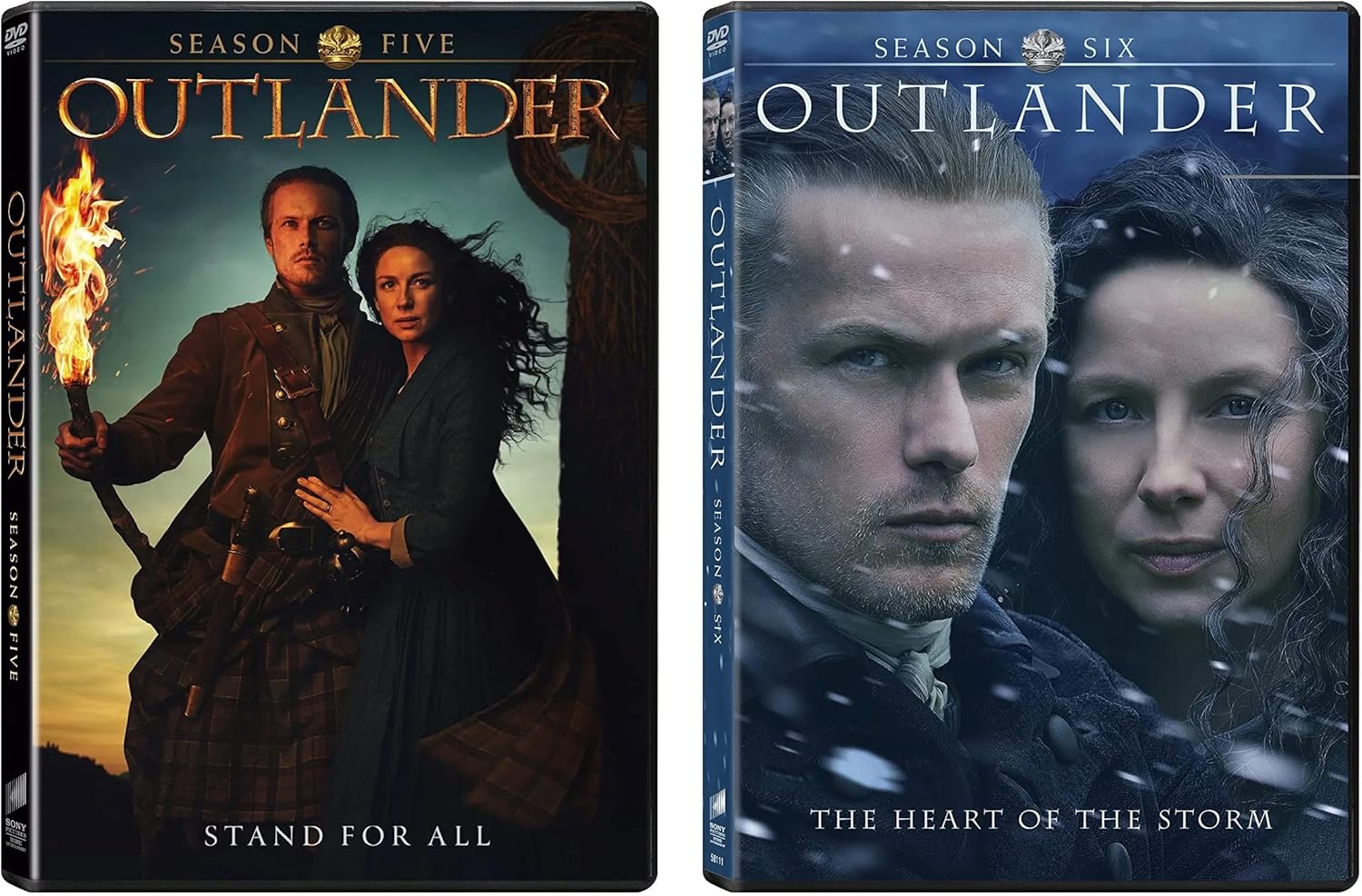 Outlander Season 5 and 6 DVD: Amazon.co.uk: DVD & Blu-ray
