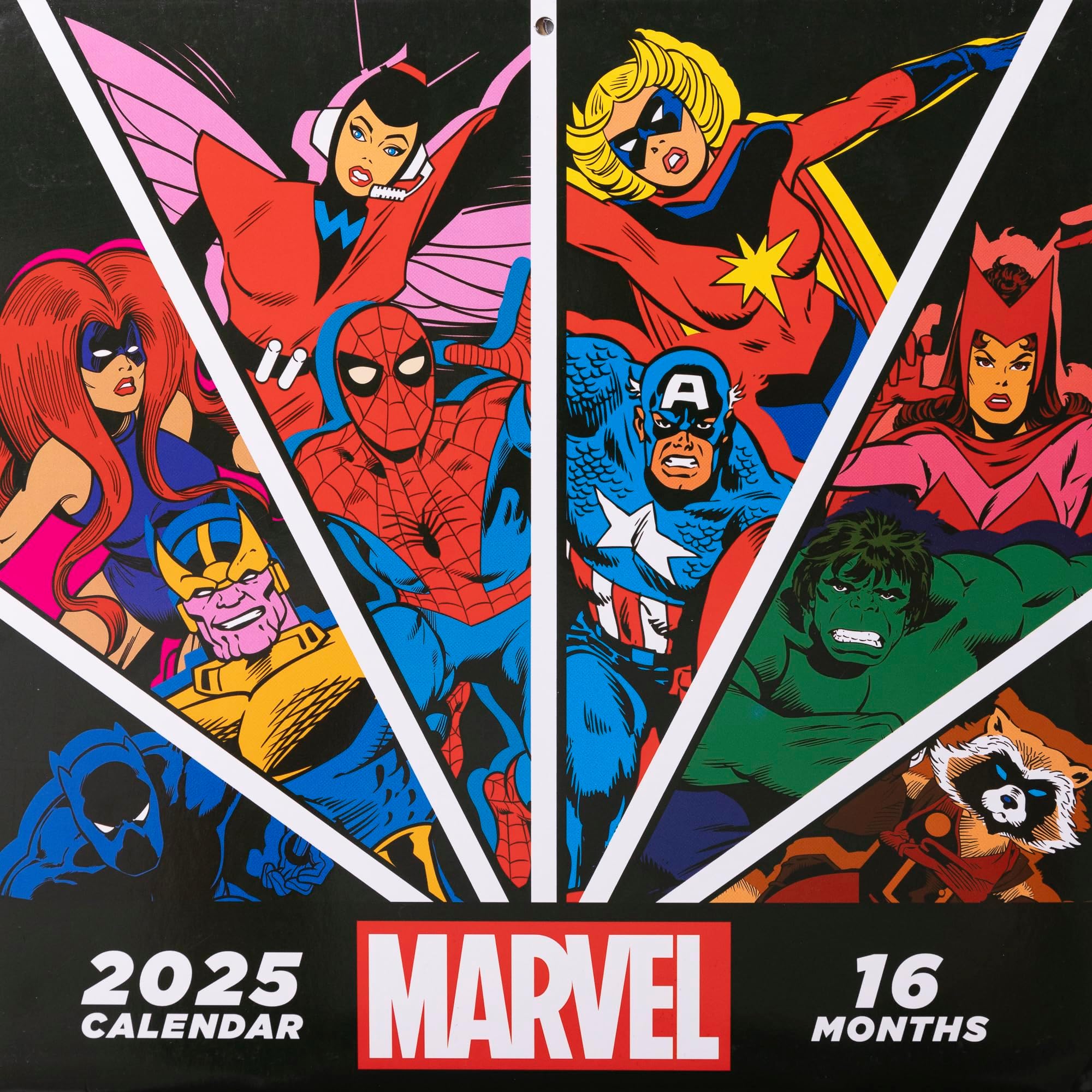 Pyramid International Marvel 2025 Calendar – Official 16-Month ...