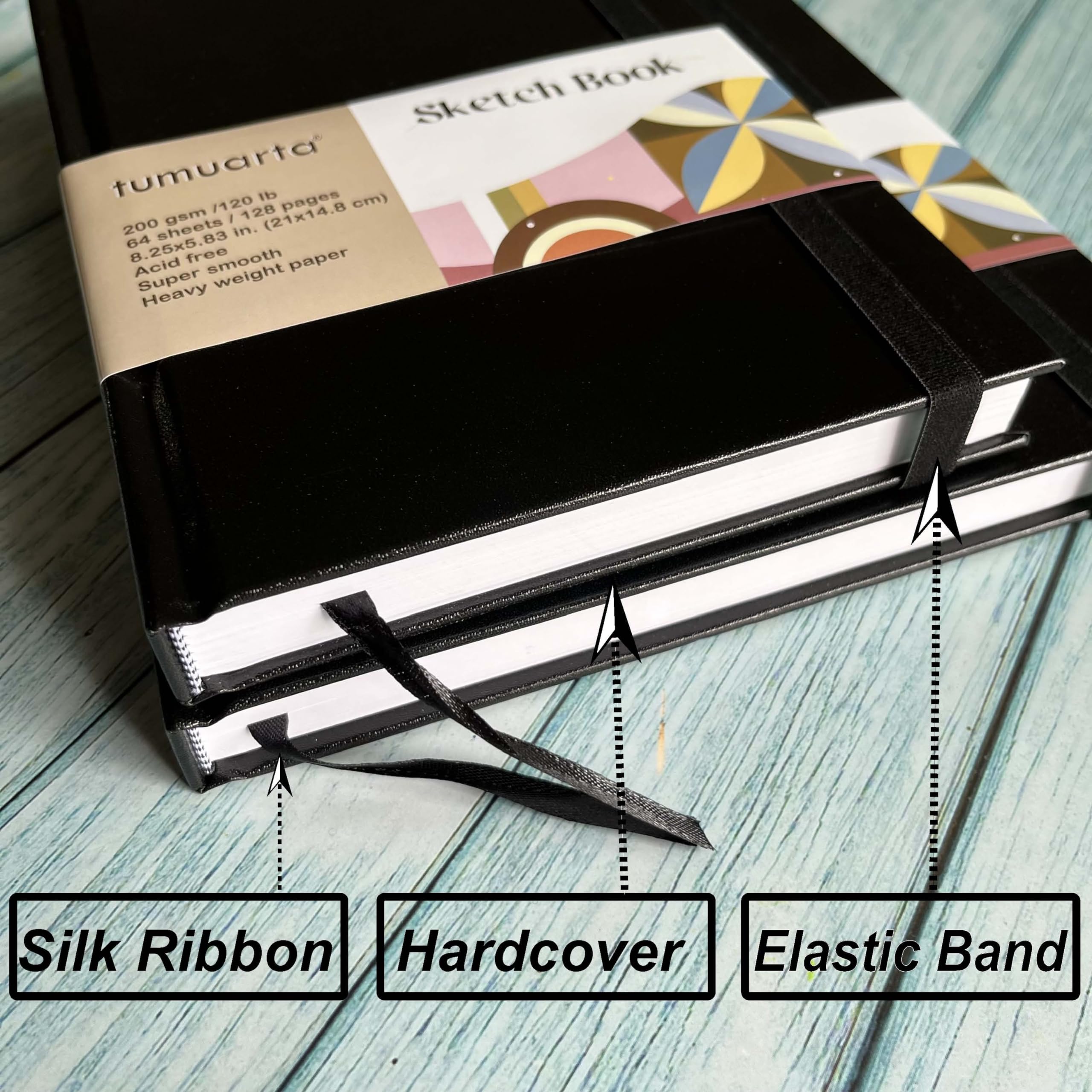 Articka Note Hardcover Sketchbook - Square Hardbound Sketch Journal ...