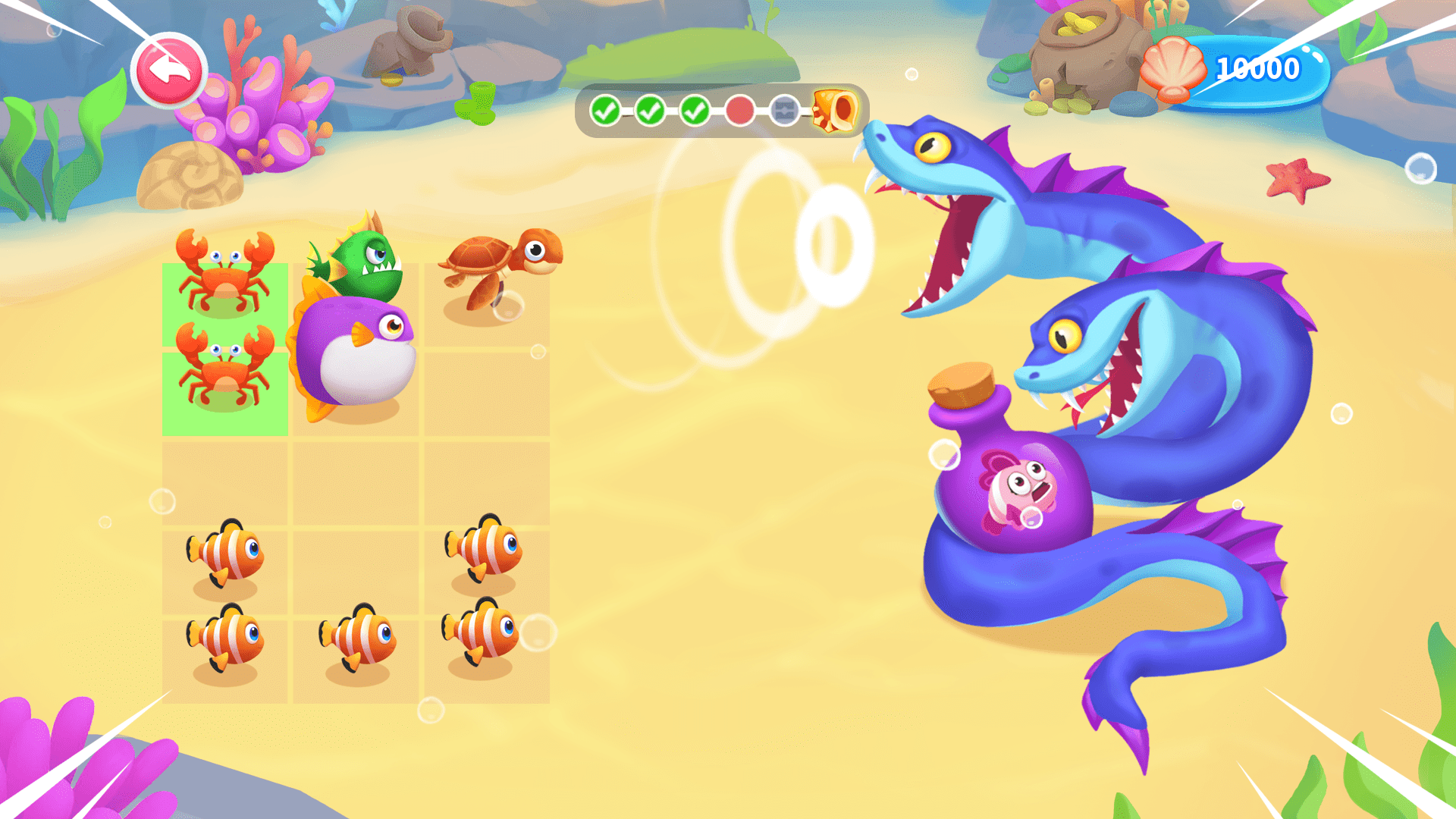 Merge Fish vs. Plants Battle - App on Amazon Appstore
