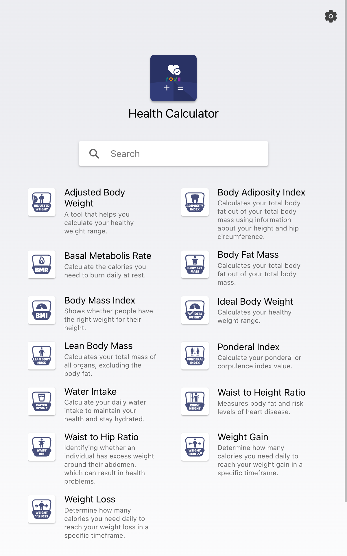 Health Calculator:Amazon.com:Appstore for Android