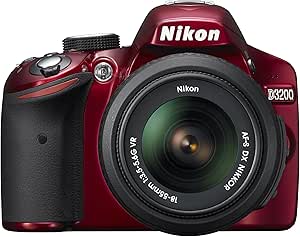 Amazon.com : Nikon D3200 24.2 MP CMOS Digital SLR with 18-55mm f/3.5-5.6 AF-S DX VR NIKKOR Zoom ...