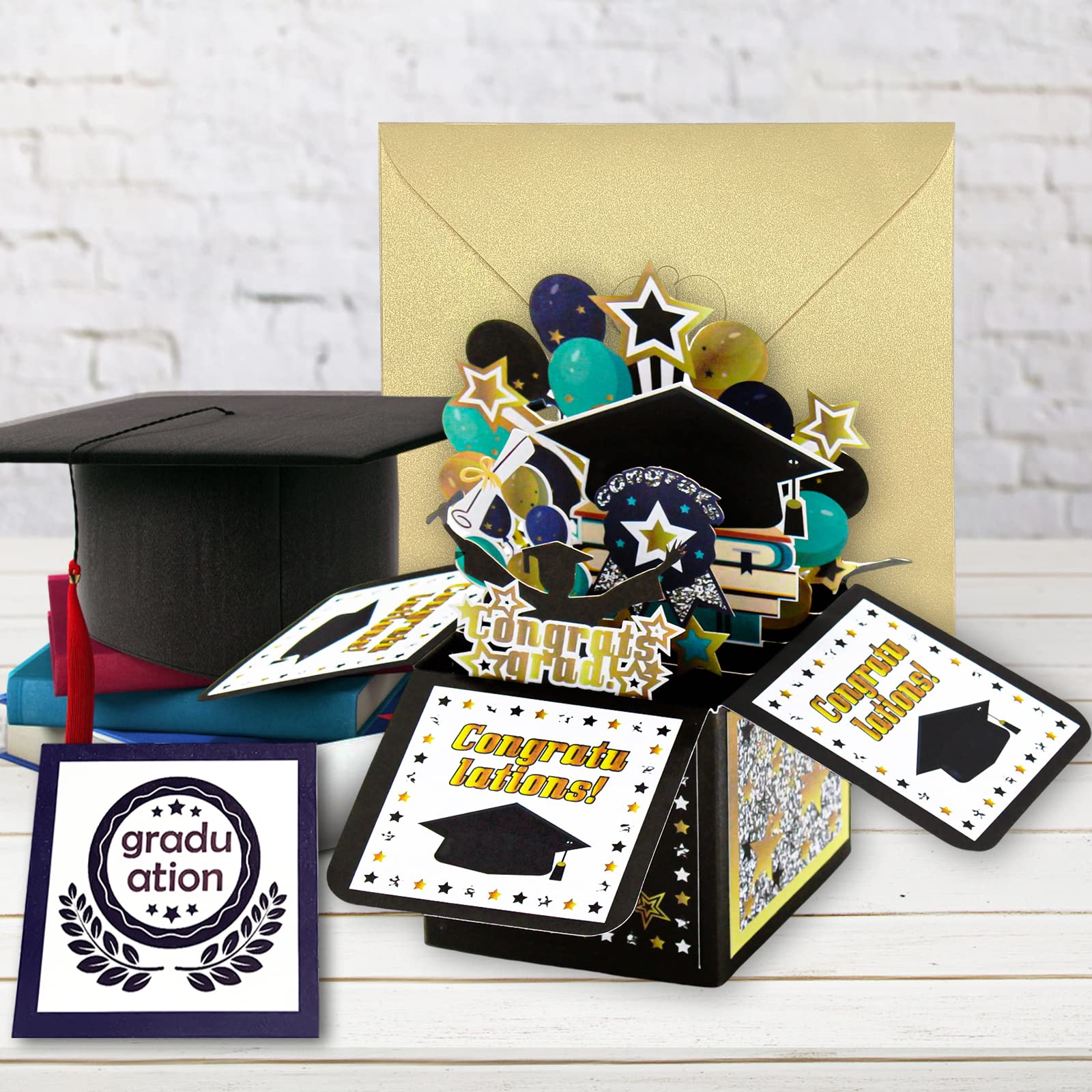 Snapklik.com : Mczan Pop Up Graduation Card