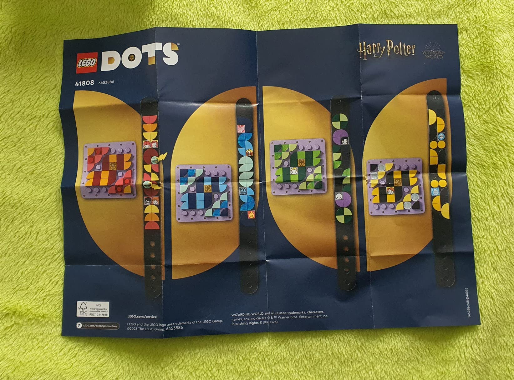 LEGO 41808 Dots Ensemble d’Accessoires Poudlard, Jouet Création de ...