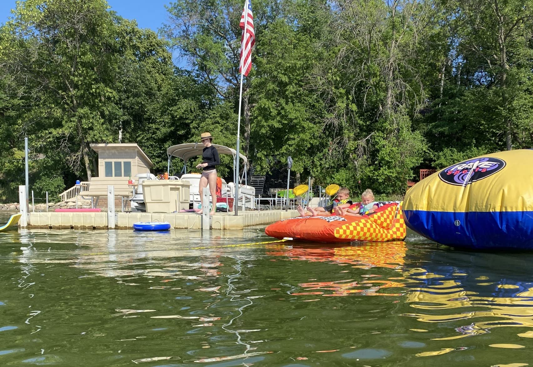 $43/mo - Finance Towable Water Tube | 2 & 3 Person Inflatable Floating ...