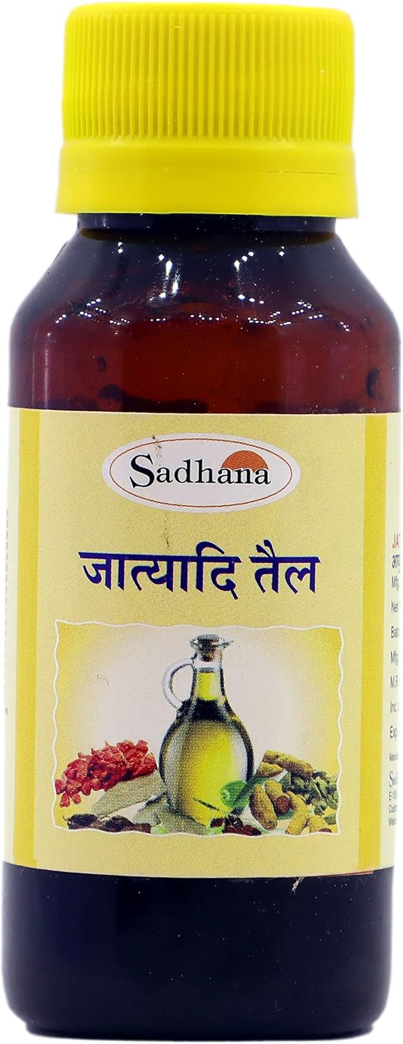 Buy Sadhana Ayurvedics Jatyadi Tail-100ml Online at Low Prices in India ...