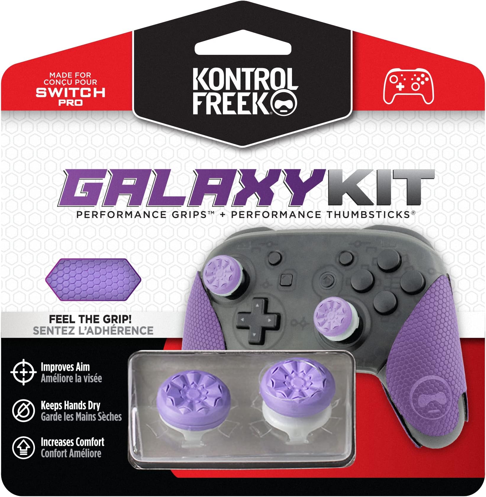 Amazon.com: KontrolFreek FPS Freek Galaxy Performance Kit for Nintendo ...