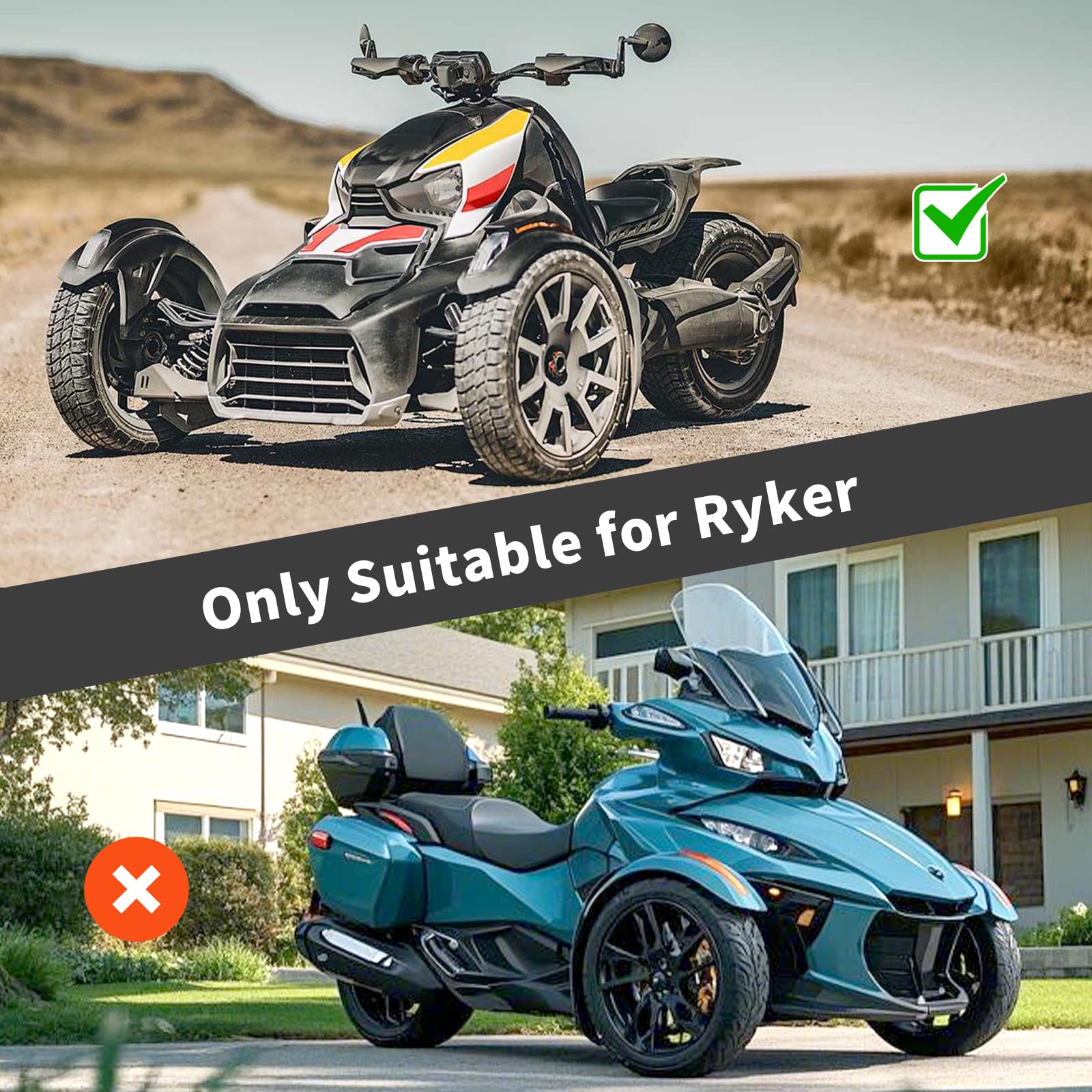 Snapklik.com : XYZCTEM Premium Ryker Cover Waterproof Upgraded UV ...