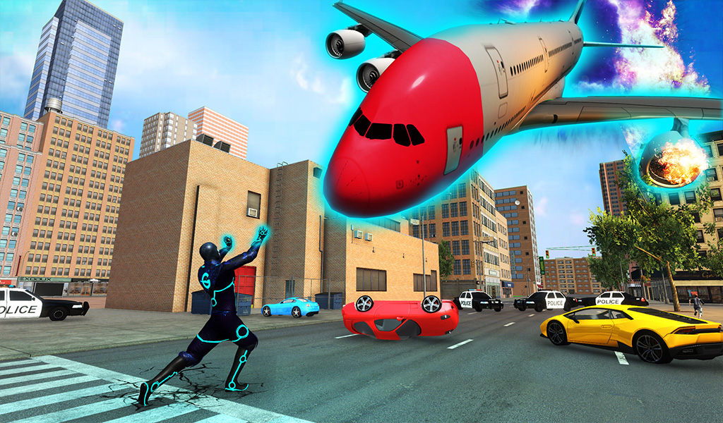 Black Hole Superhero Fighter A Flying Super Hero City Battle Games ...