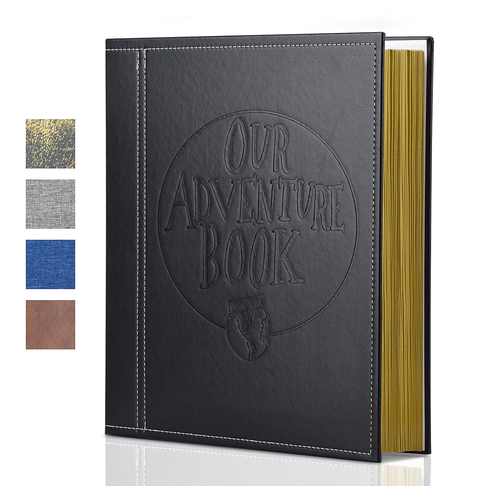 Amazon.com: Large Adventure Book Photo Album Magnetic, 13"x11.5",DIY ...