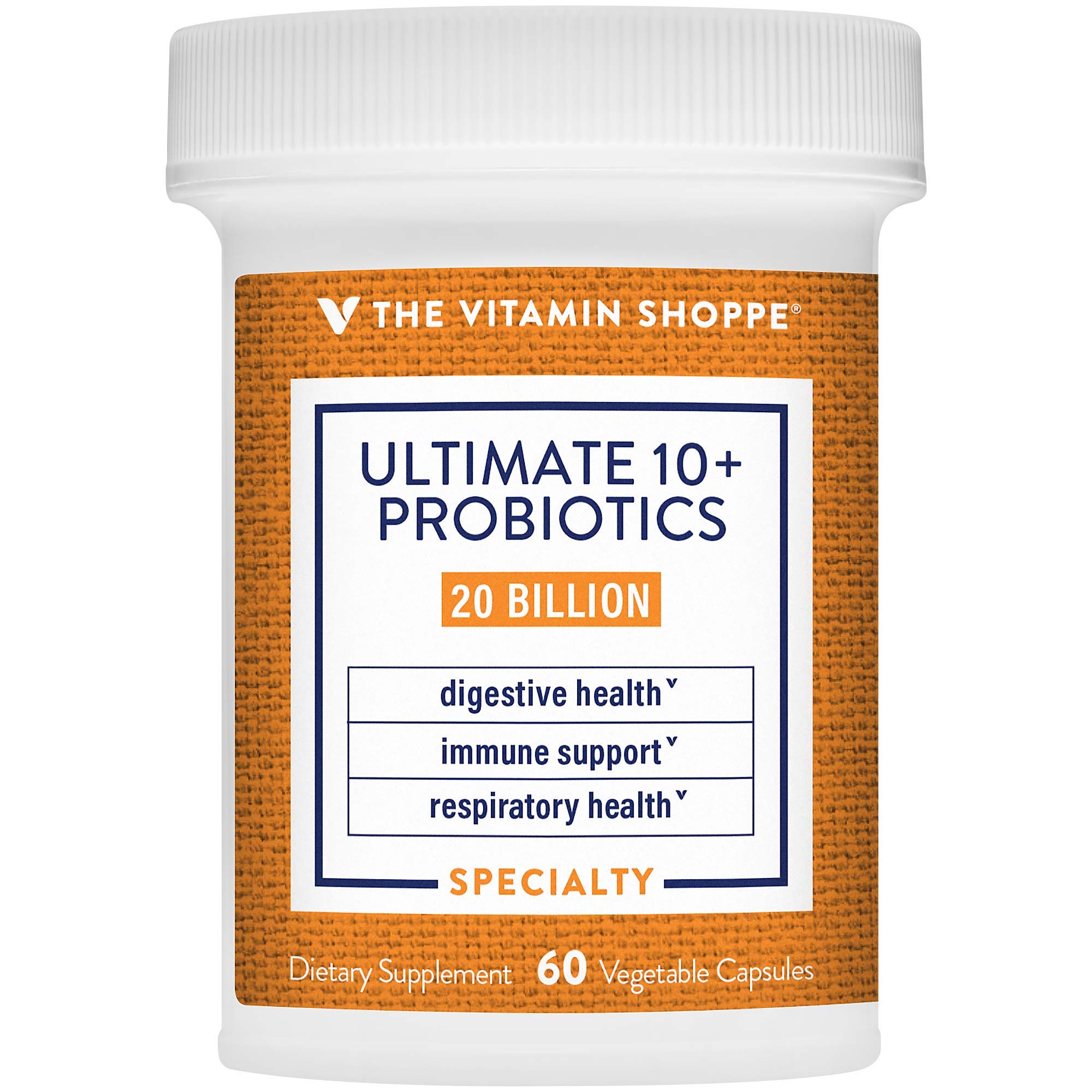 Amazon.com: Ultimate 10+ Probiotics, 20 Billion CFUs for Digestive ...