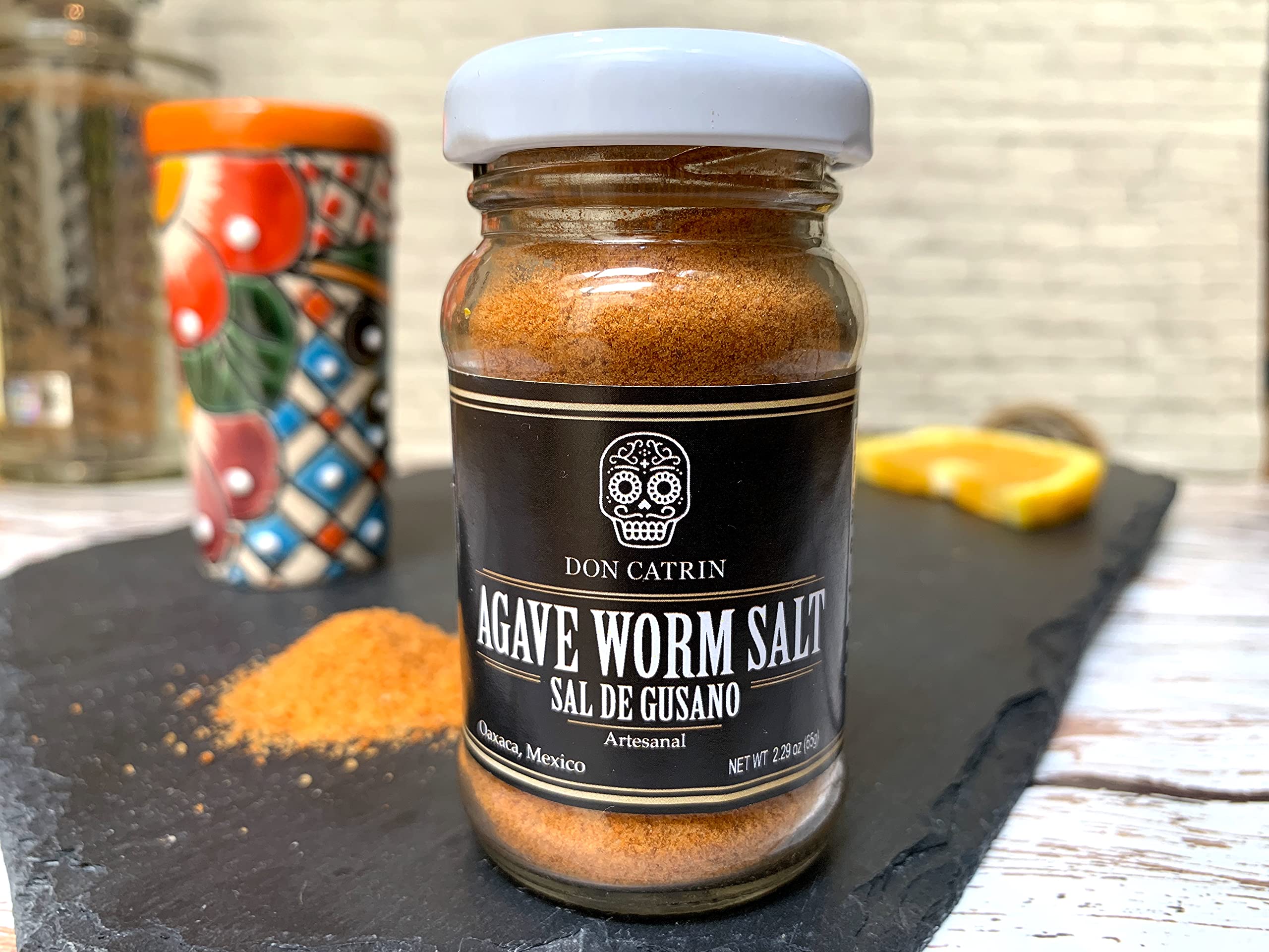 Buy Sal de Gusano Worm Salt Authentic Mexican Gusano de Maguey Salt 65 ...