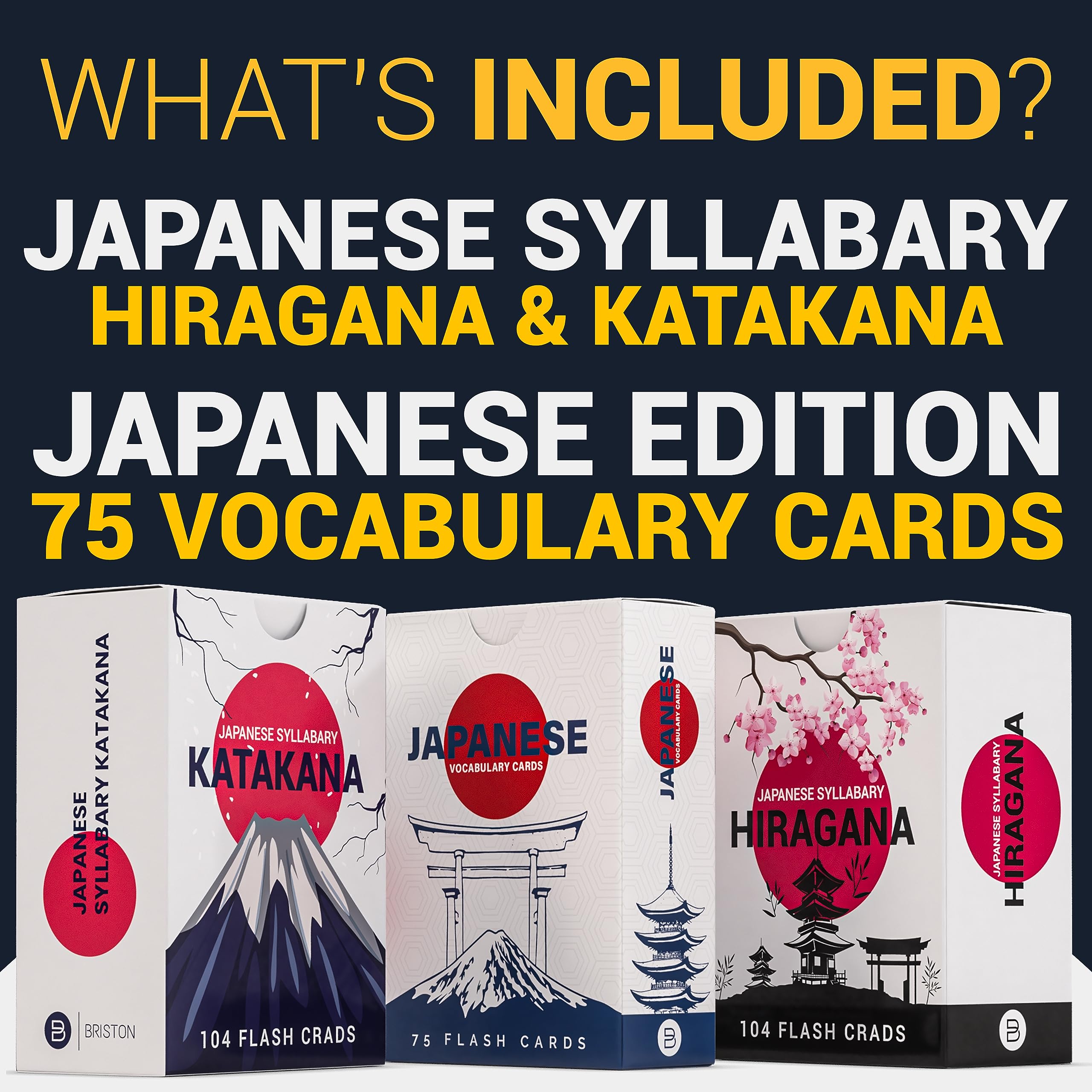 Snapklik.com : Japanese Syllabary Hiragana & Katakana + 75 Vocabulary ...