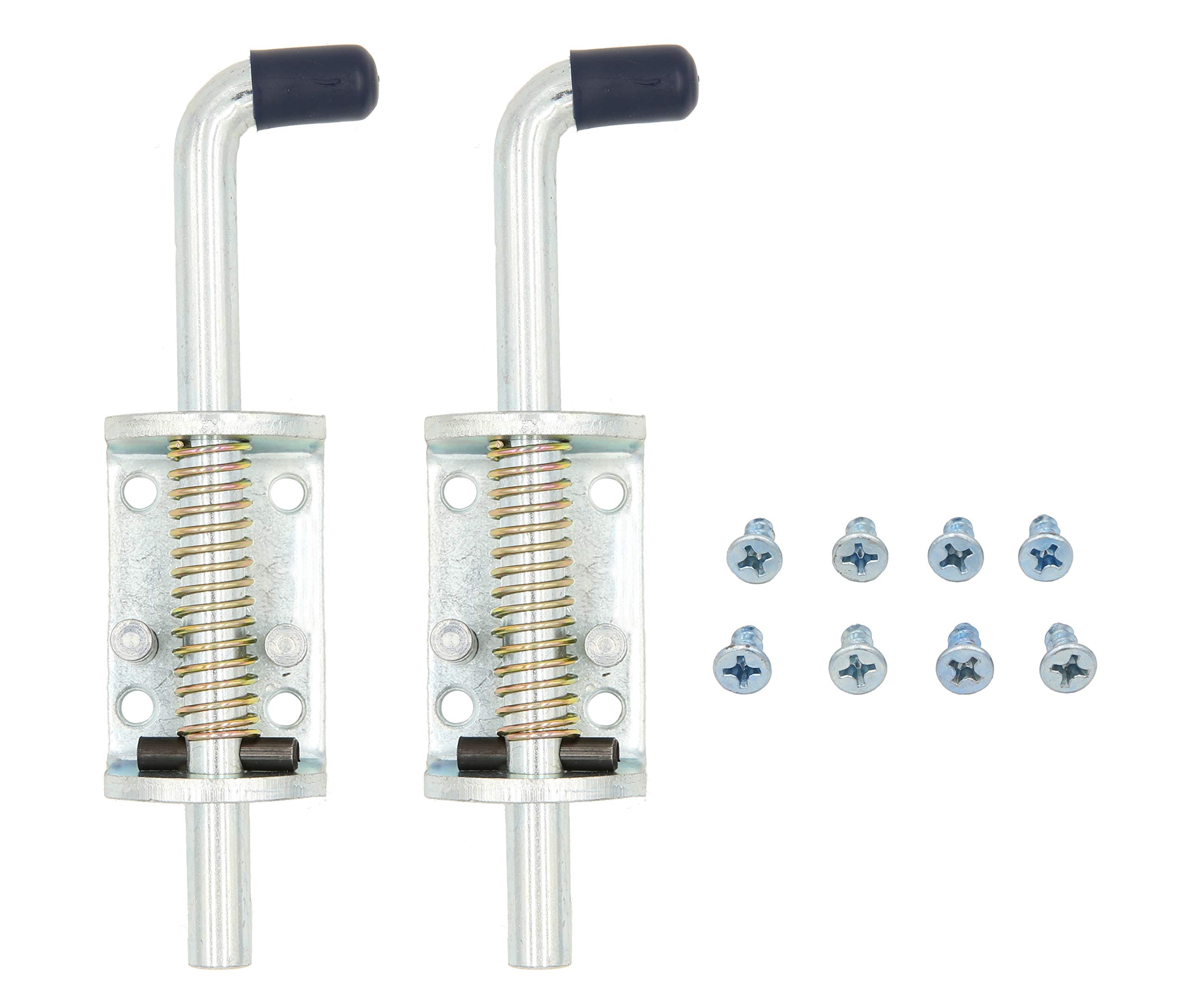 PEAKTOW PTT0023 Heavy Duty 6-7/8” Metal Lock Barrel Bolt Spring Loaded ...