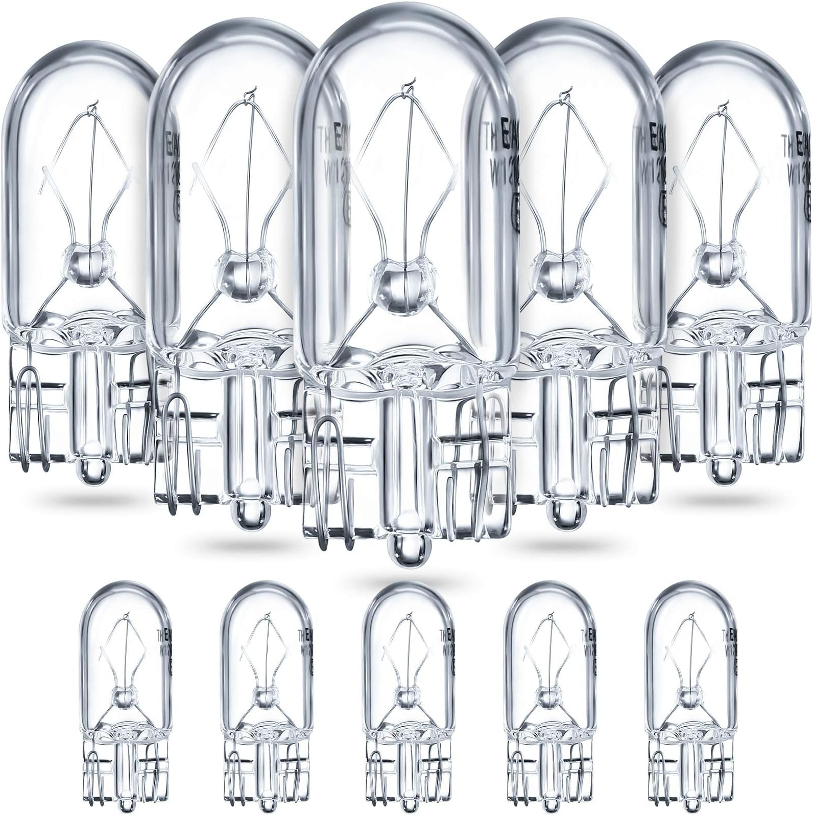 5 Watt Light Bulbs 12V Xenon Wedge Base T3.25 Replacement for Seagull ...