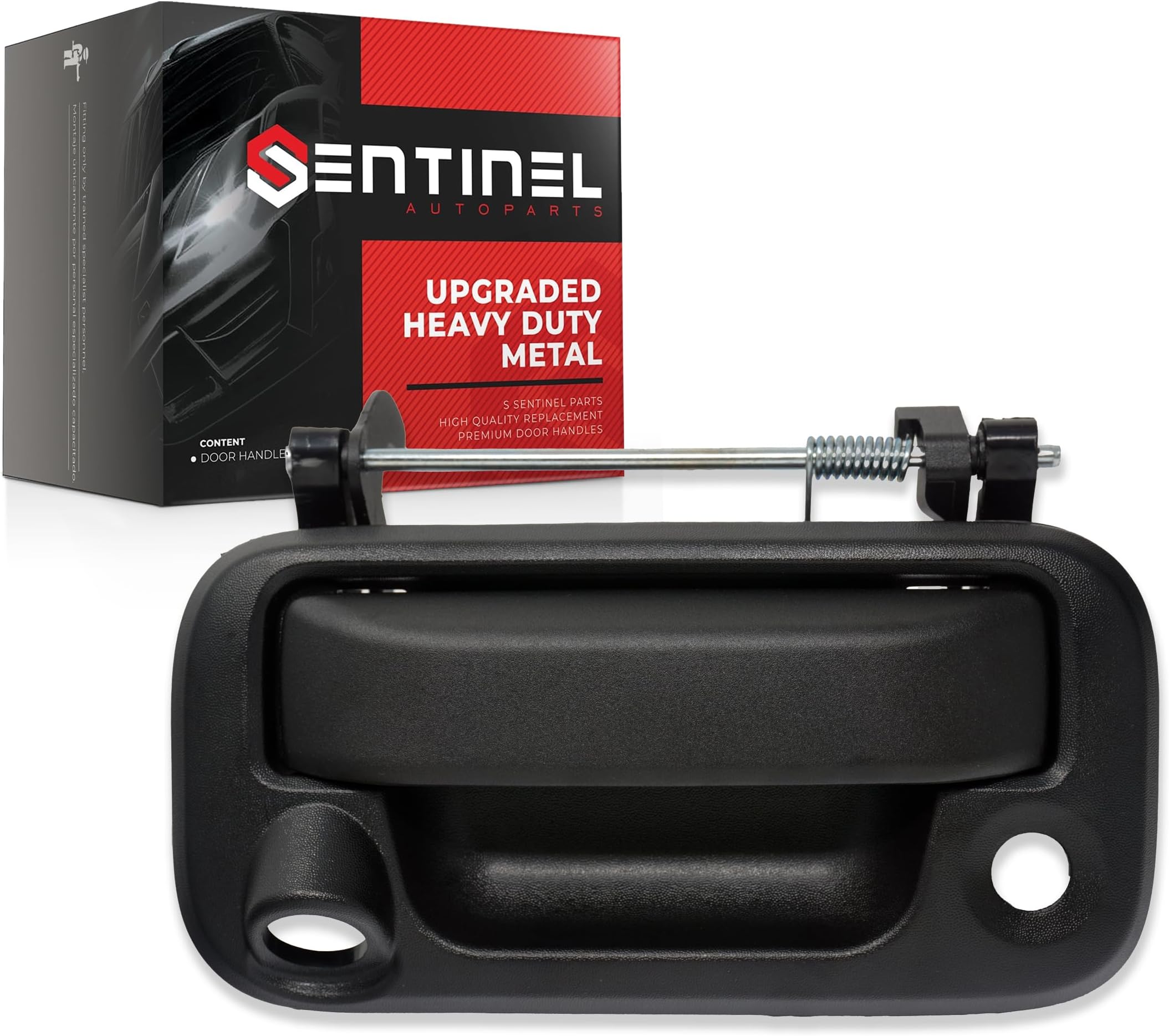 Amazon.com: Tailgate Handle, Upgraded Metal w/Keyhole - Compatible with ...