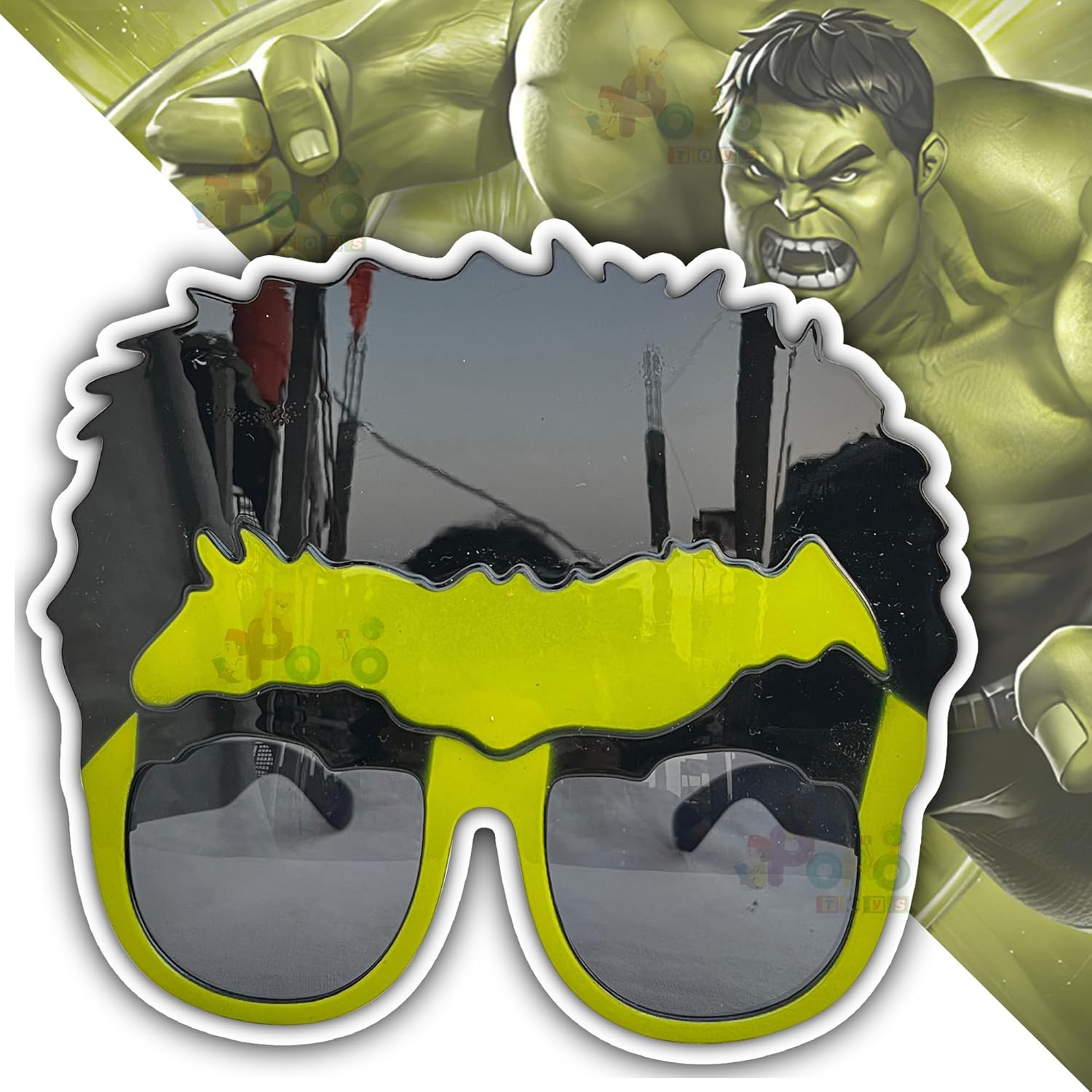 PoPo Toys Hulk Character Novelty Party Glasses for Kids & Adults | Role ...